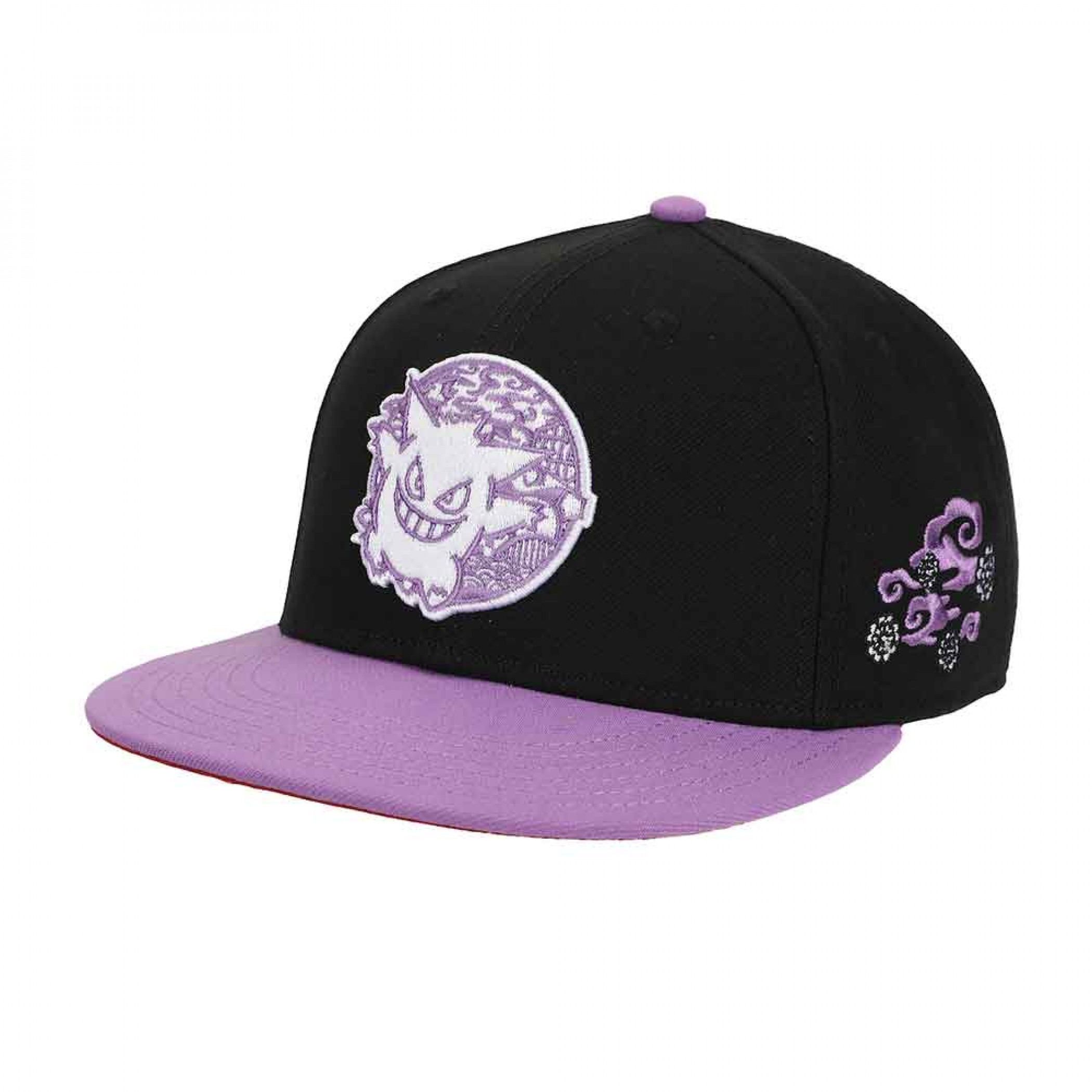 Product image 0 for Pokemon Gengar Ghost Type Embroidered Snapback Hat