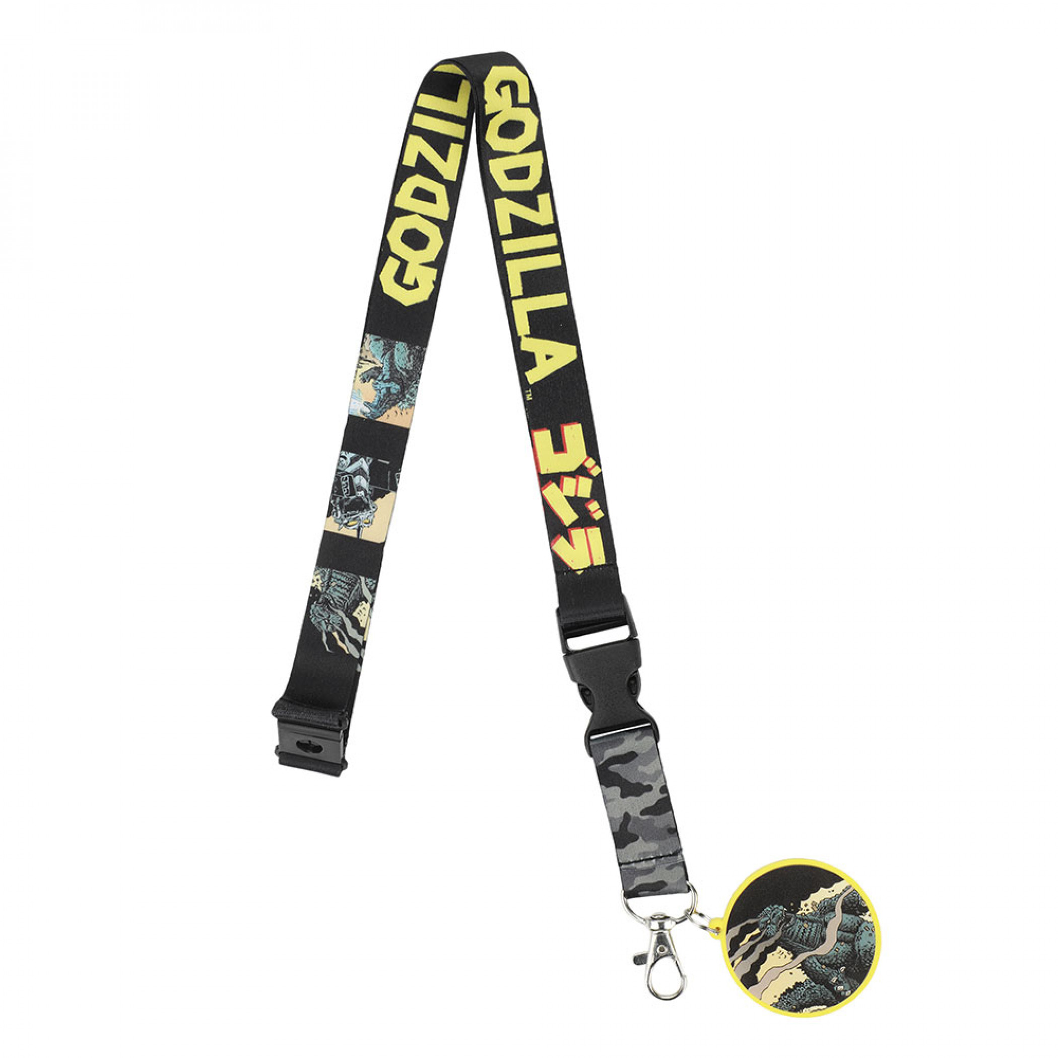 Product image 0 for Godzilla Classic Artwork w/ Rubber Charm