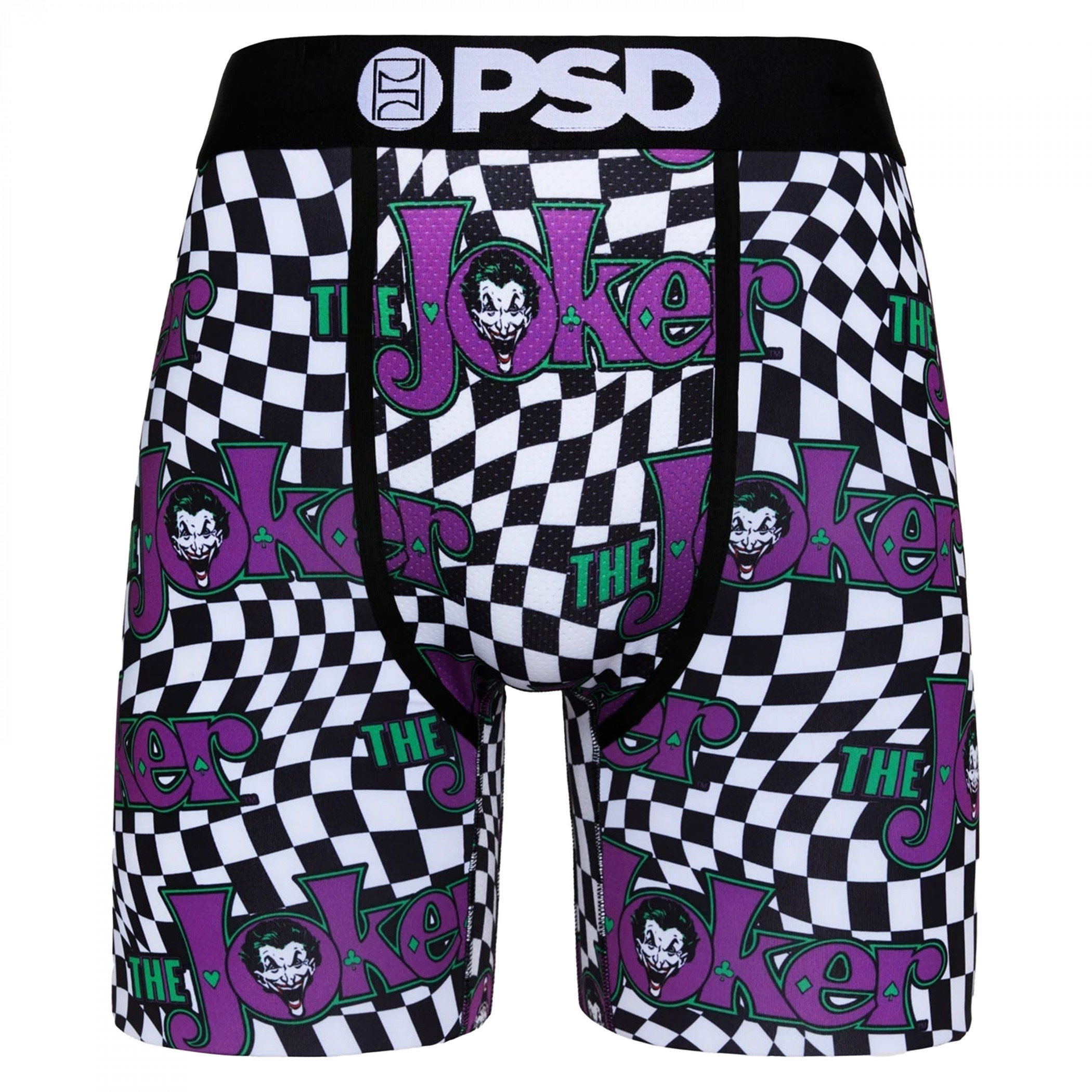 Product image 0 for The Joker Vintage Logo Checkered PSD Boxer Briefs
