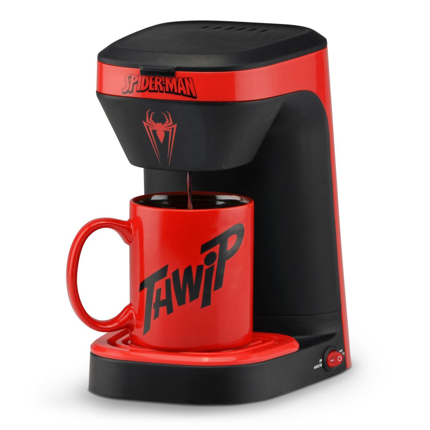 Product image 0 for Spider-Man 1-Cup Coffee Maker with Mug