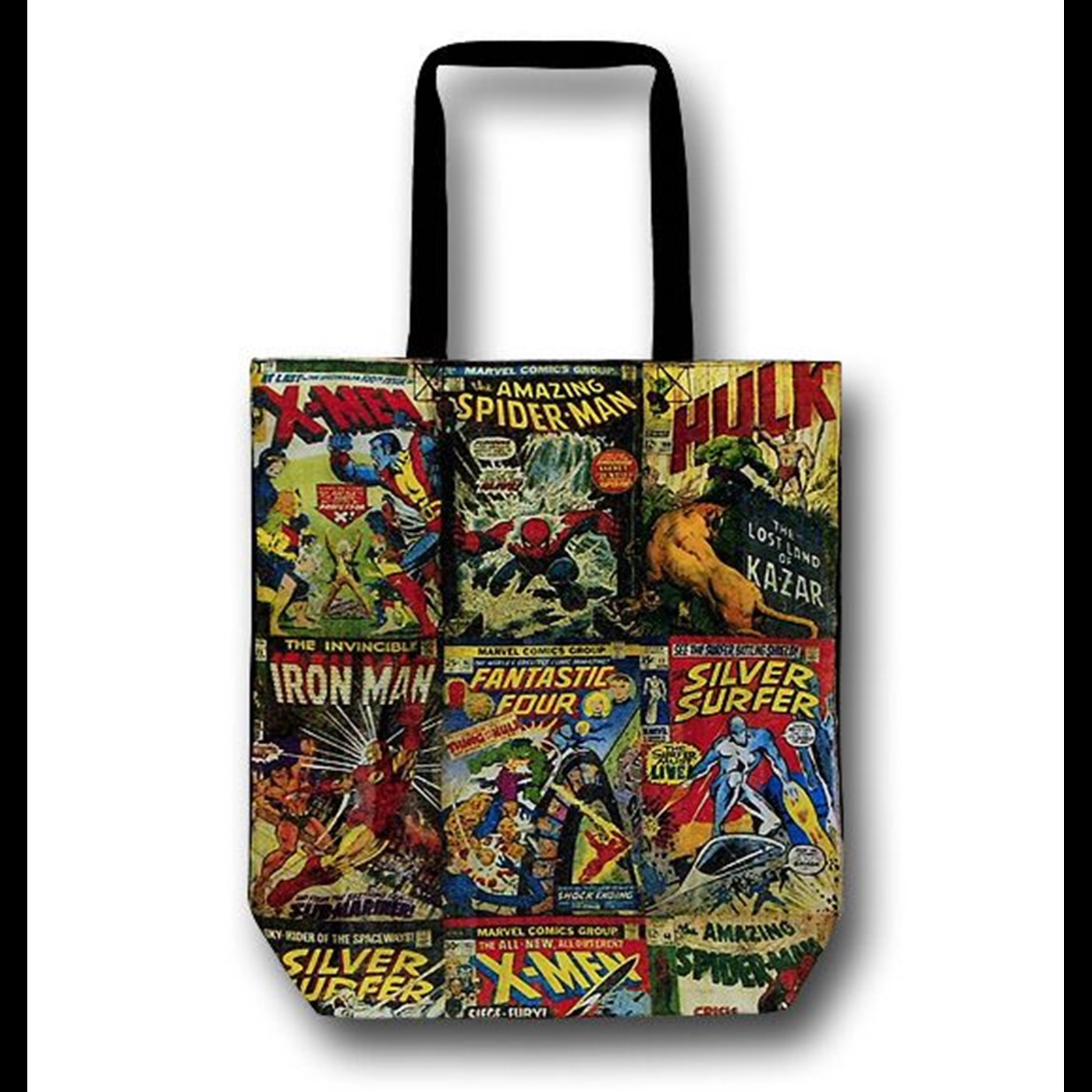 Product image 0 for Marvel Comic Covers Tote Bag