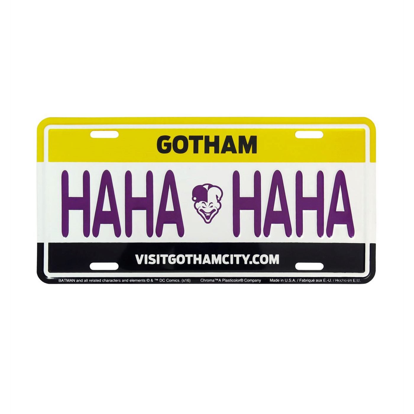 Product image 0 for Joker HAHA License Plate
