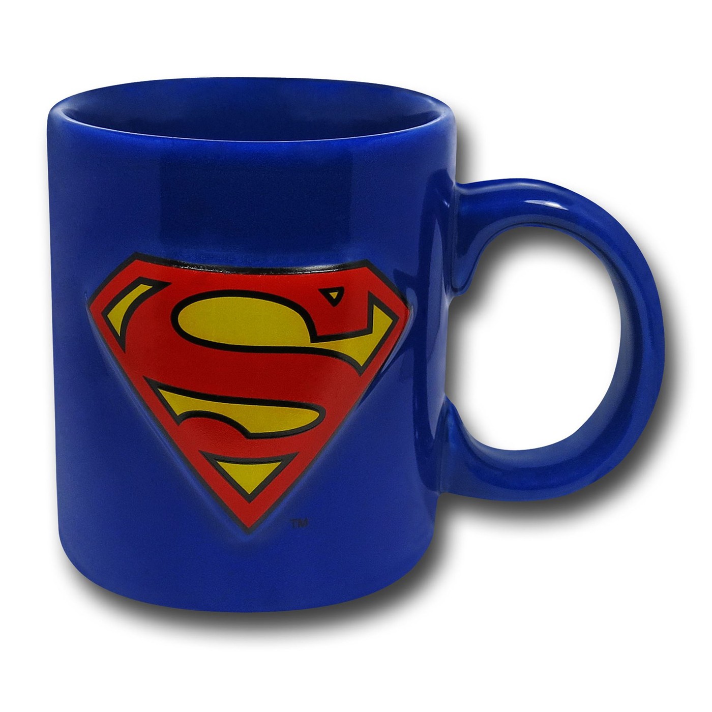 Product image 0 for Superman Embossed Symbol 20 oz Ceramic Mug