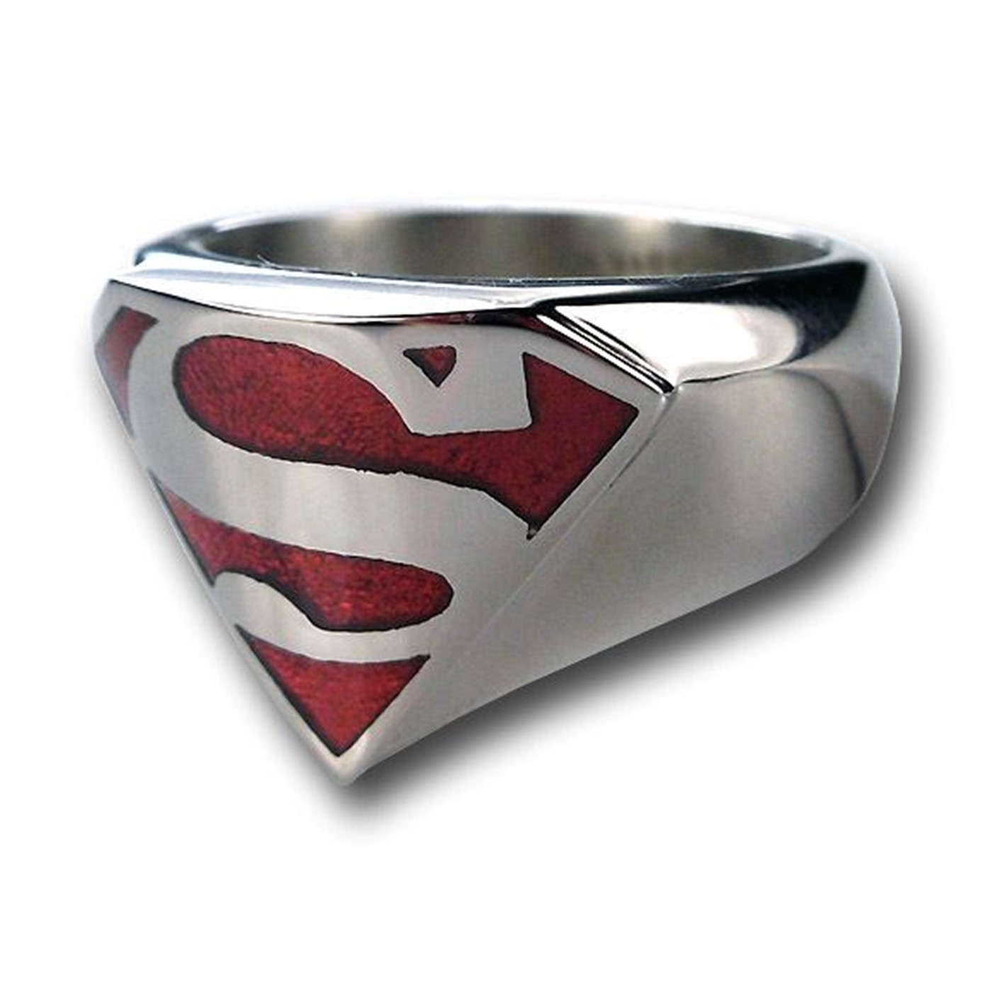 Product image 0 for Superman Translucent Stainless Steel Ring