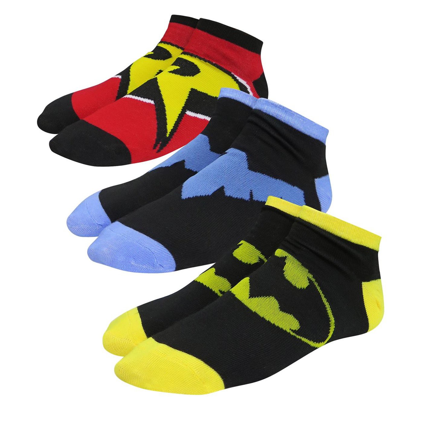 Product image 0 for Batman Family Women's Low-Cut Sock 3 Pack