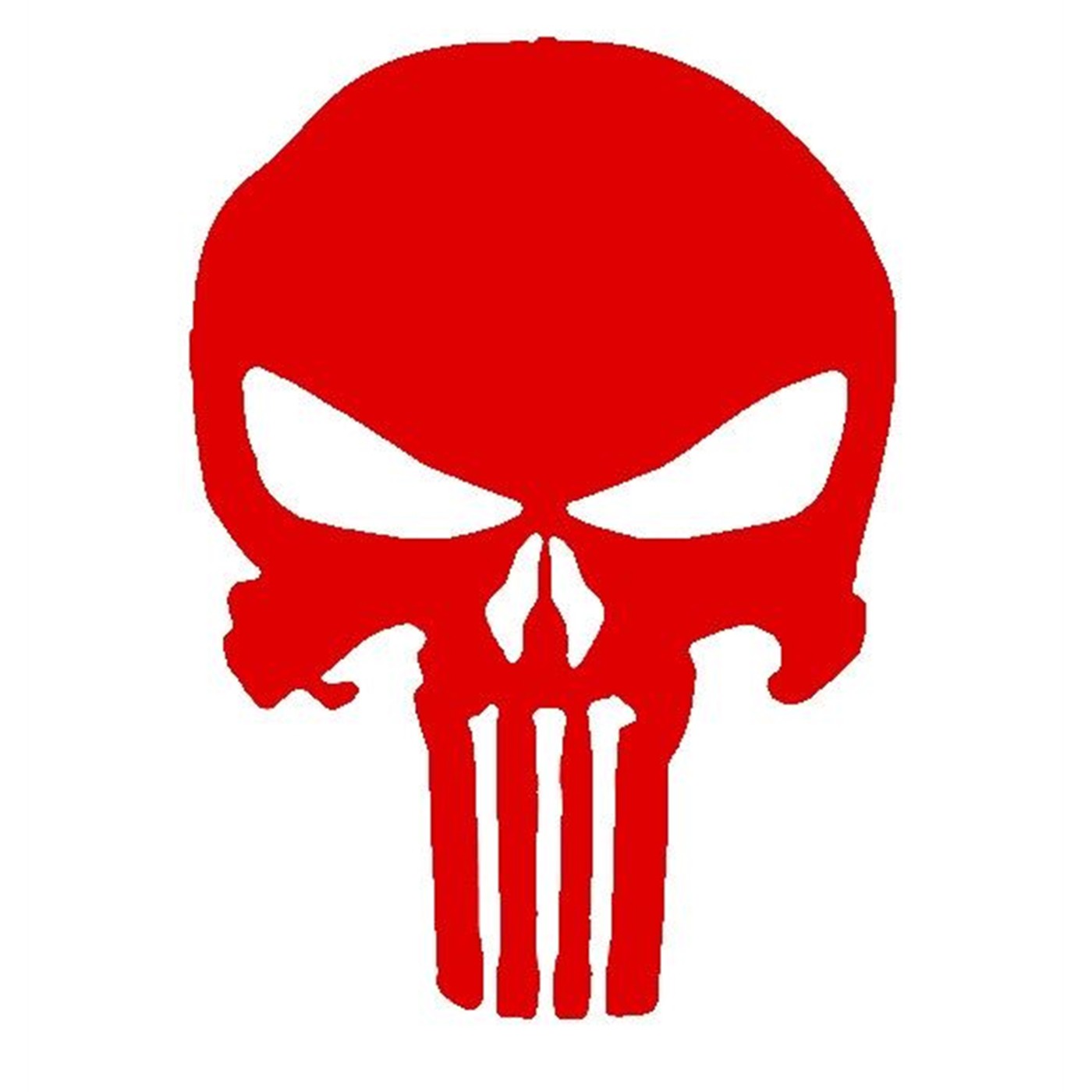 Red Punisher Skull Marvel Punisher Men's & Big Men's Seeing Red Hoodie