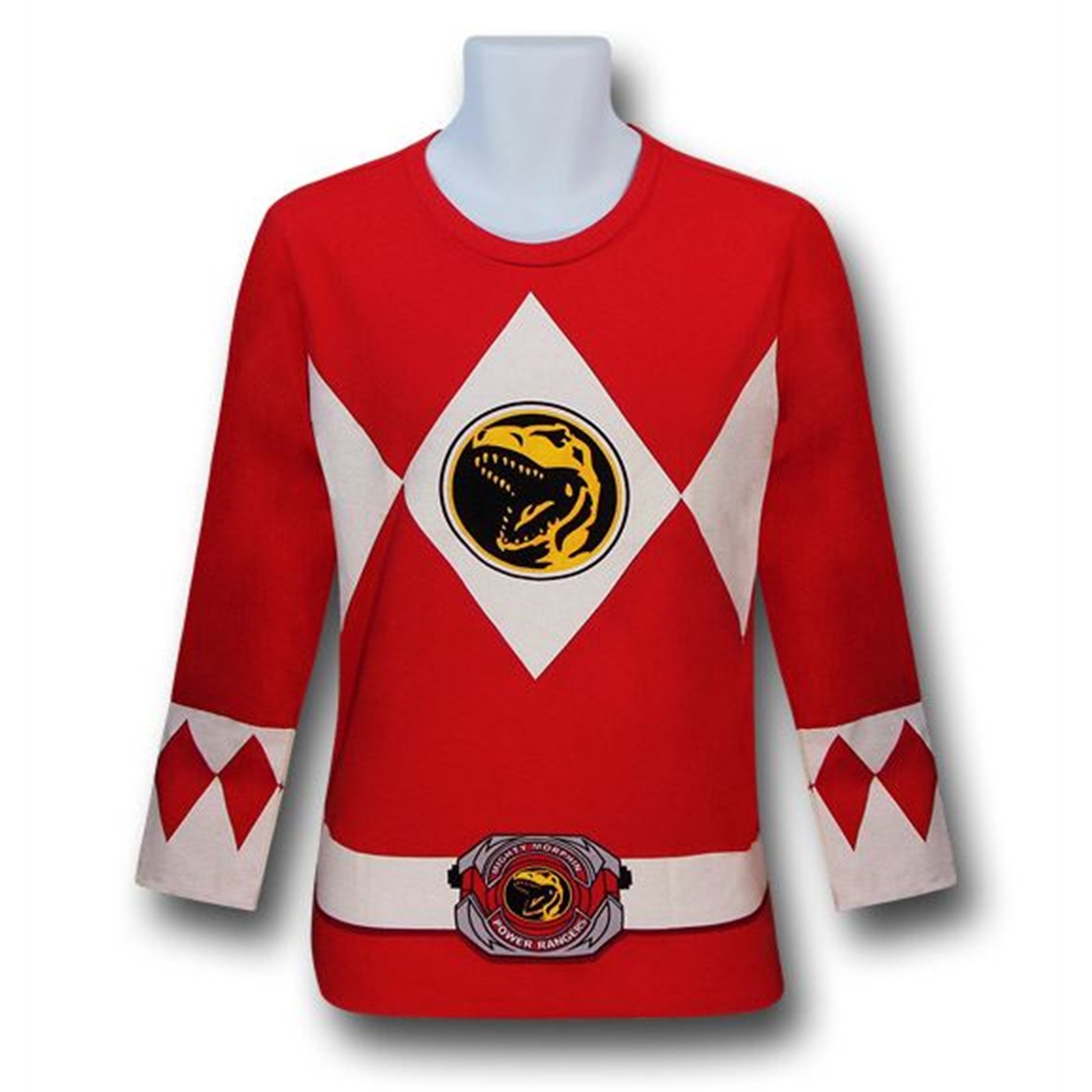 Product image 0 for Power Ranger Red Ranger Long-Sleeve T-Shirt