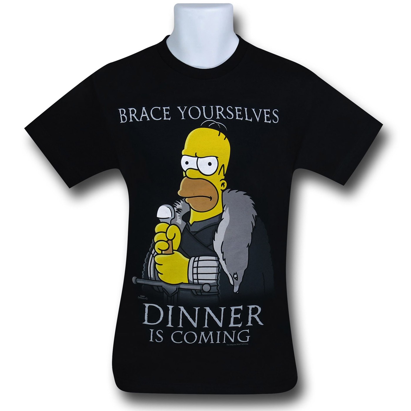 Product image 0 for Simpsons Homer's Dinner Is Coming T-Shirt