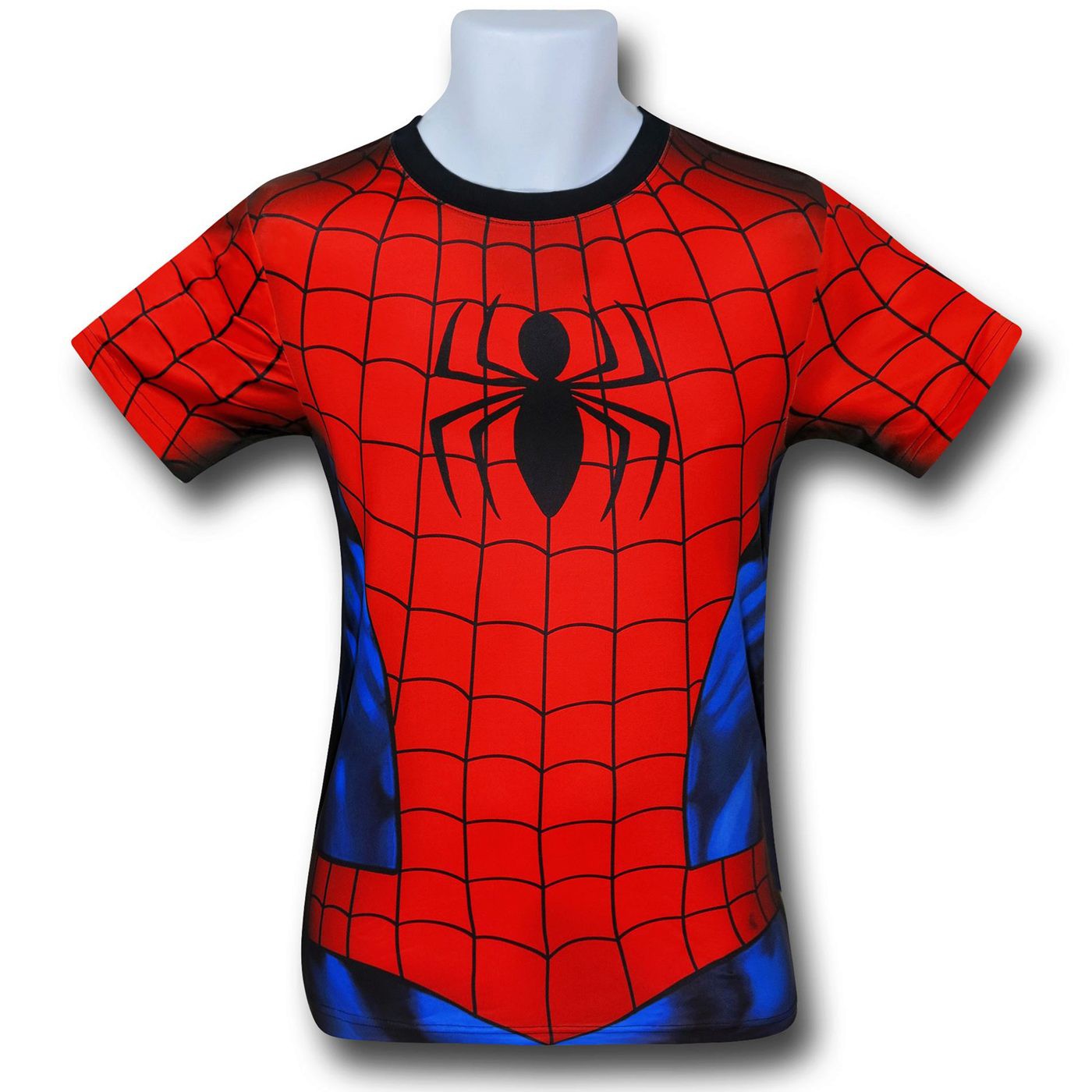 Product image 0 for Spiderman Sublimated Costume Fitness T-Shirt