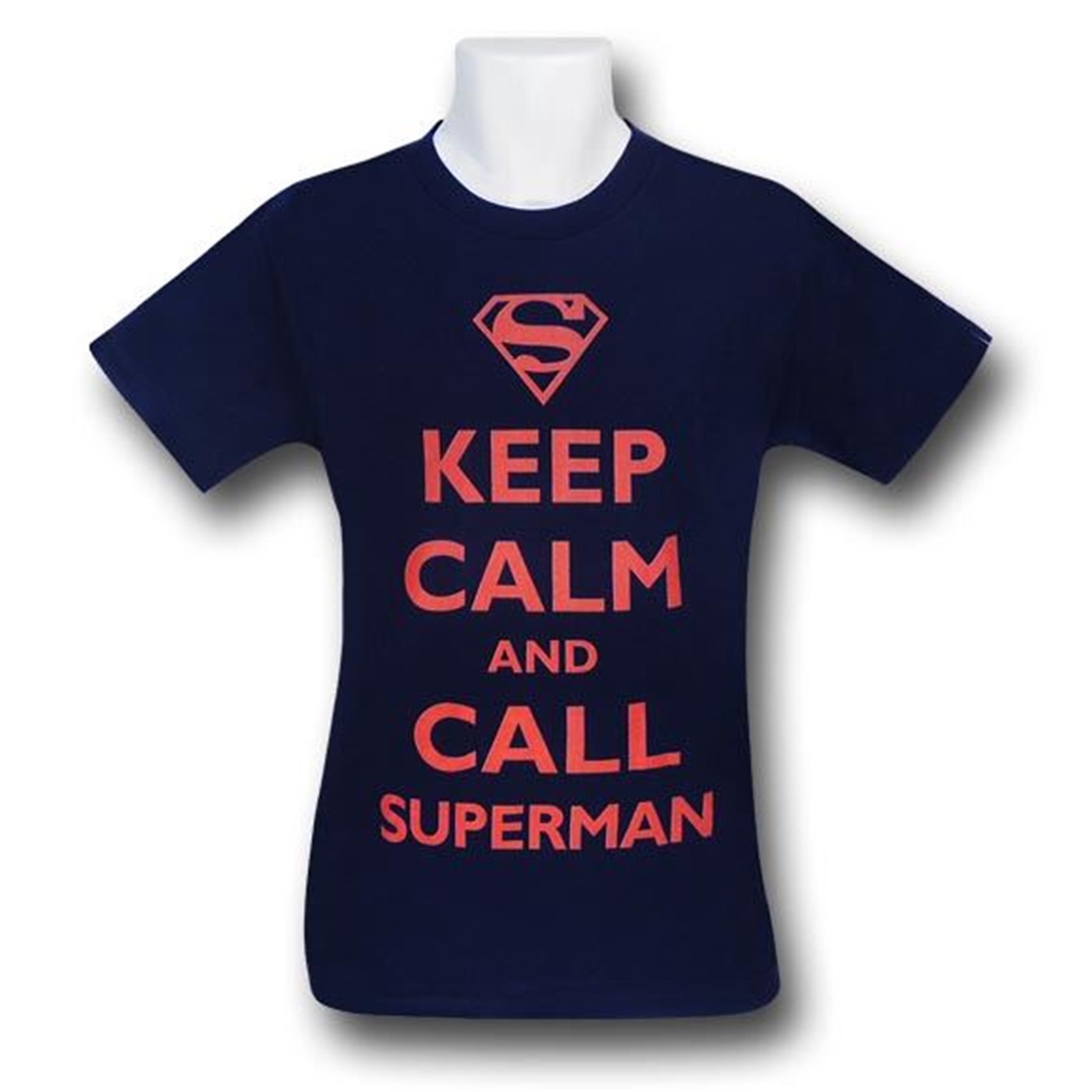 Product image 0 for Superman Keep Calm Call Superman T-Shirt