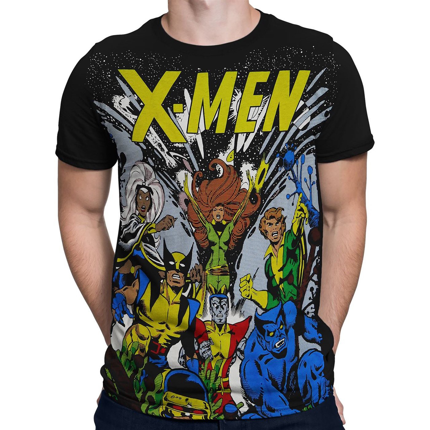 X Men Shirts X Men The All New Sublimation 30 Single T Shirt