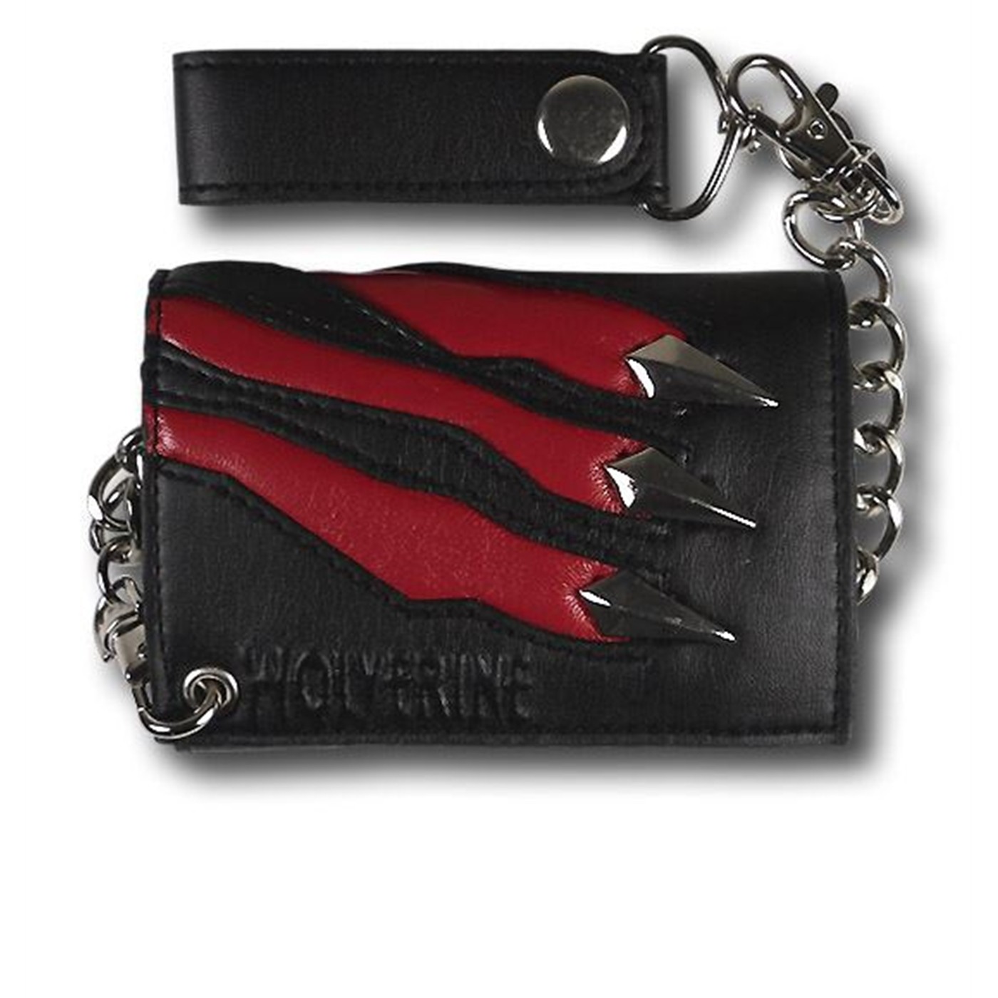 Product image 0 for X-Men Wolverine Black Leather Chain Wallet