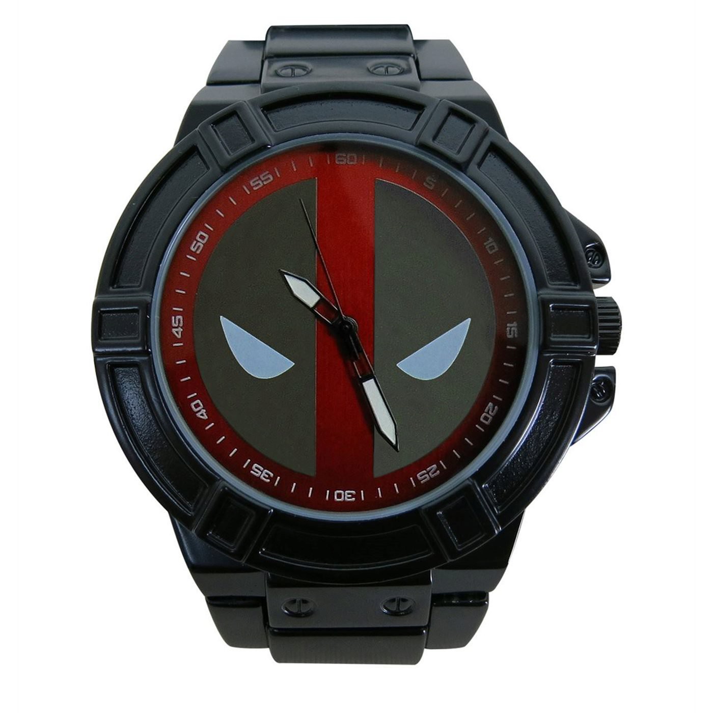Product image 0 for Deadpool Symbol Black Watch with Metal Band