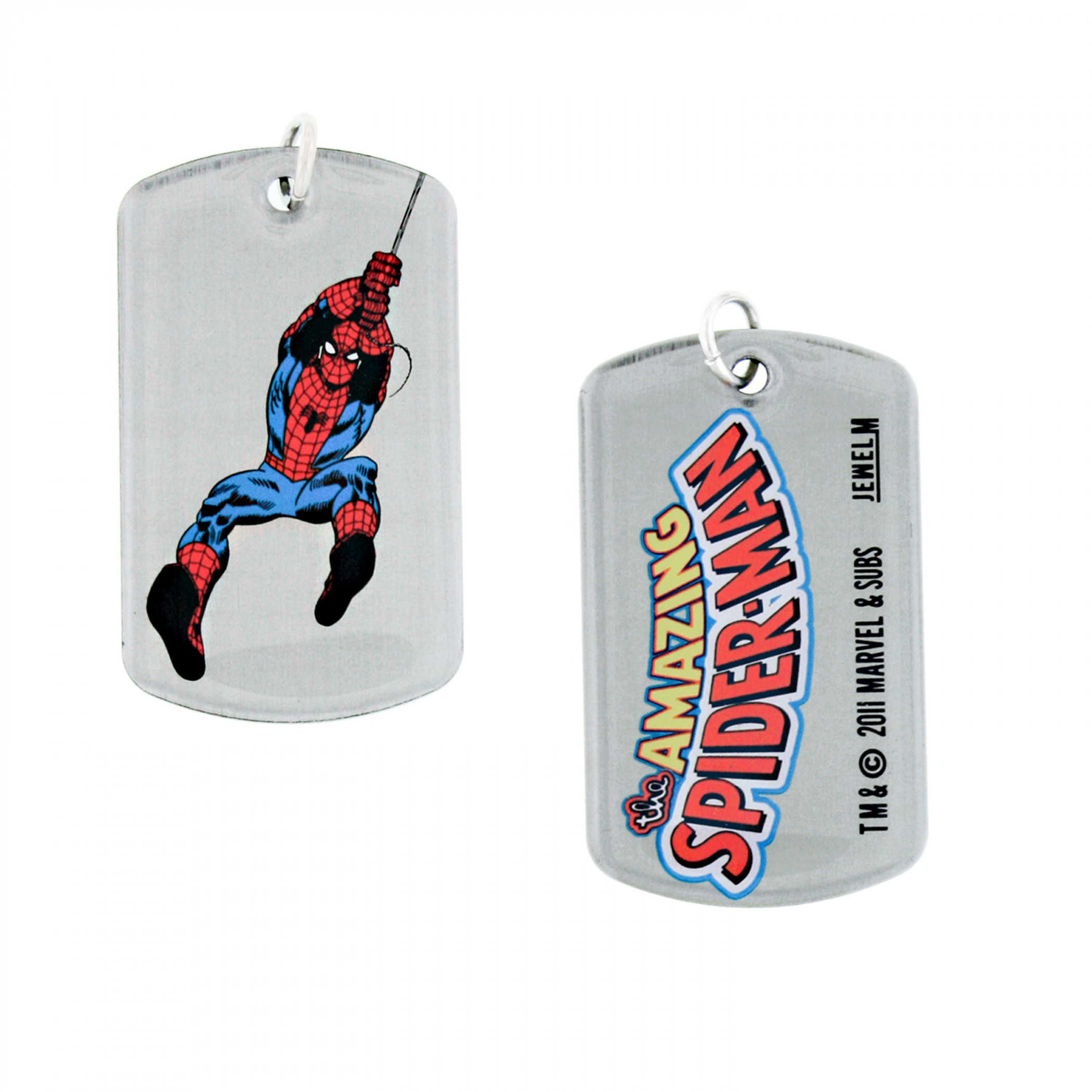 Product image 0 for Spider-Man Logo Double-Sided Dog Tag