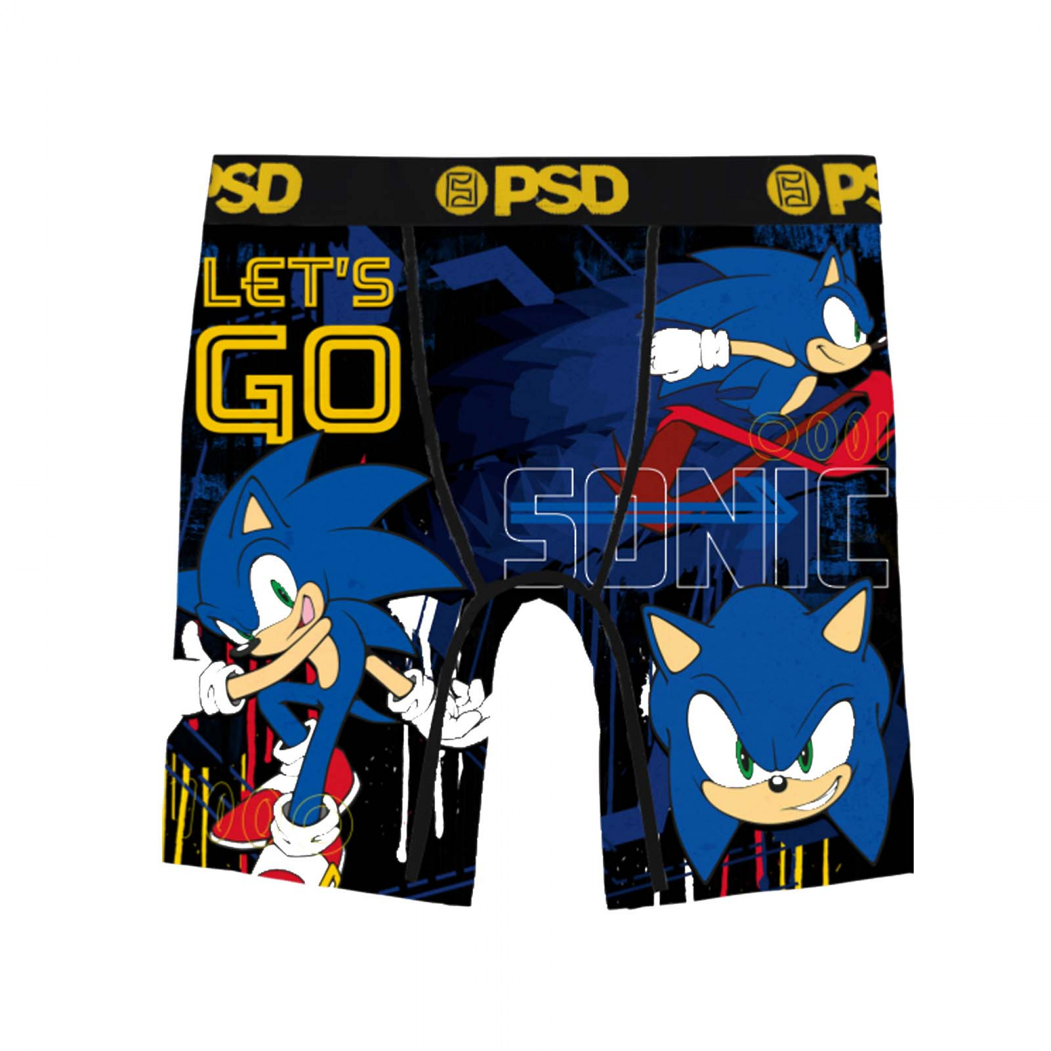 Product image 0 for Sonic the Hedgehog Let's Go Youth PSD Boxer Briefs
