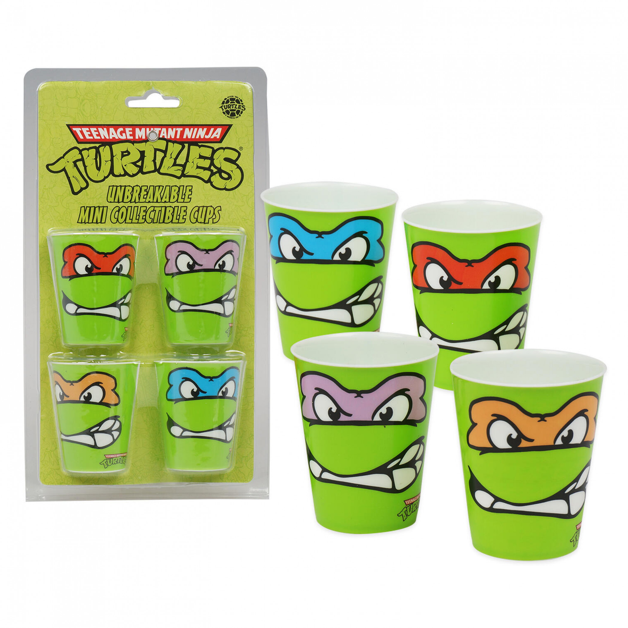 Product image 0 for TMNT 4-Pack Shot Glass Set