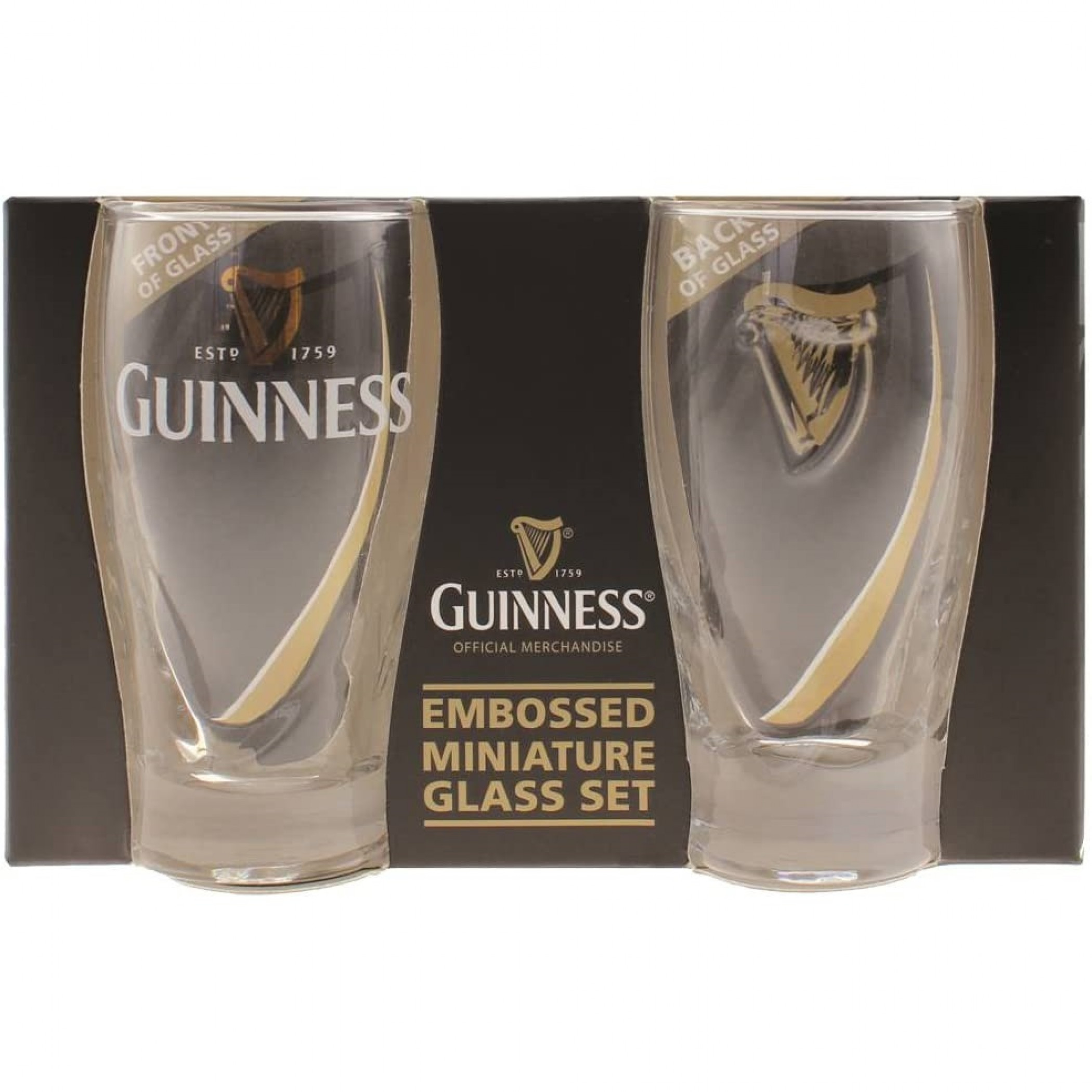 Product image 0 for Guinness Harp Gravity Shot Glass 2-Pack