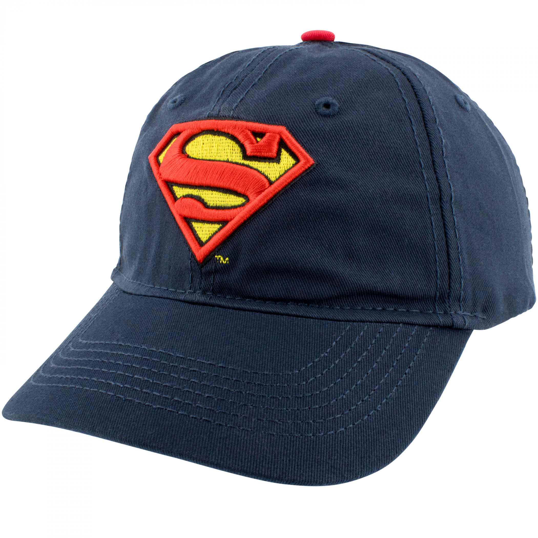 Product image 0 for Superman Classic Symbol Dark Navy Curved Brim ...