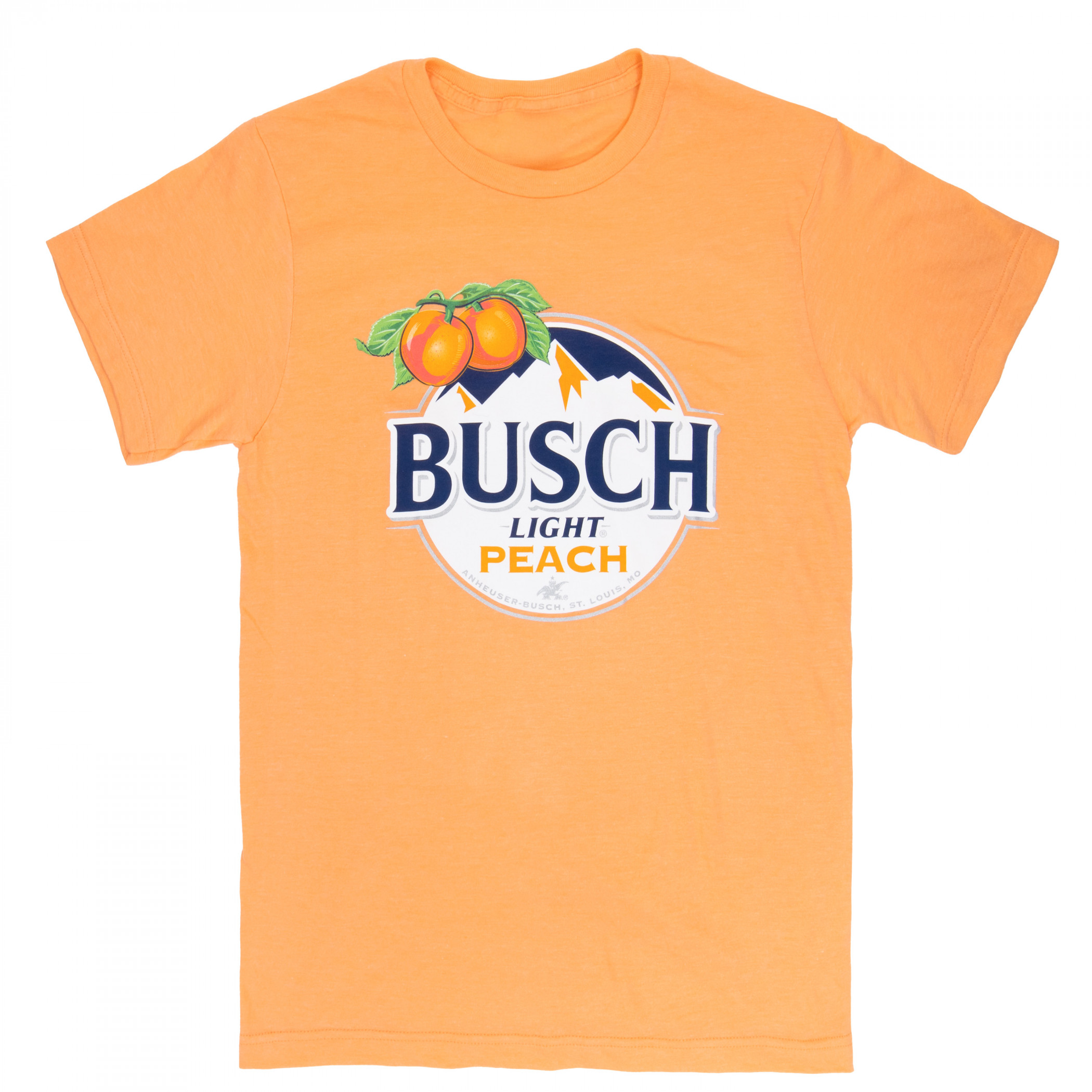 Product image 0 for Busch Light Peach Logo Orange Colorway T-Shirt