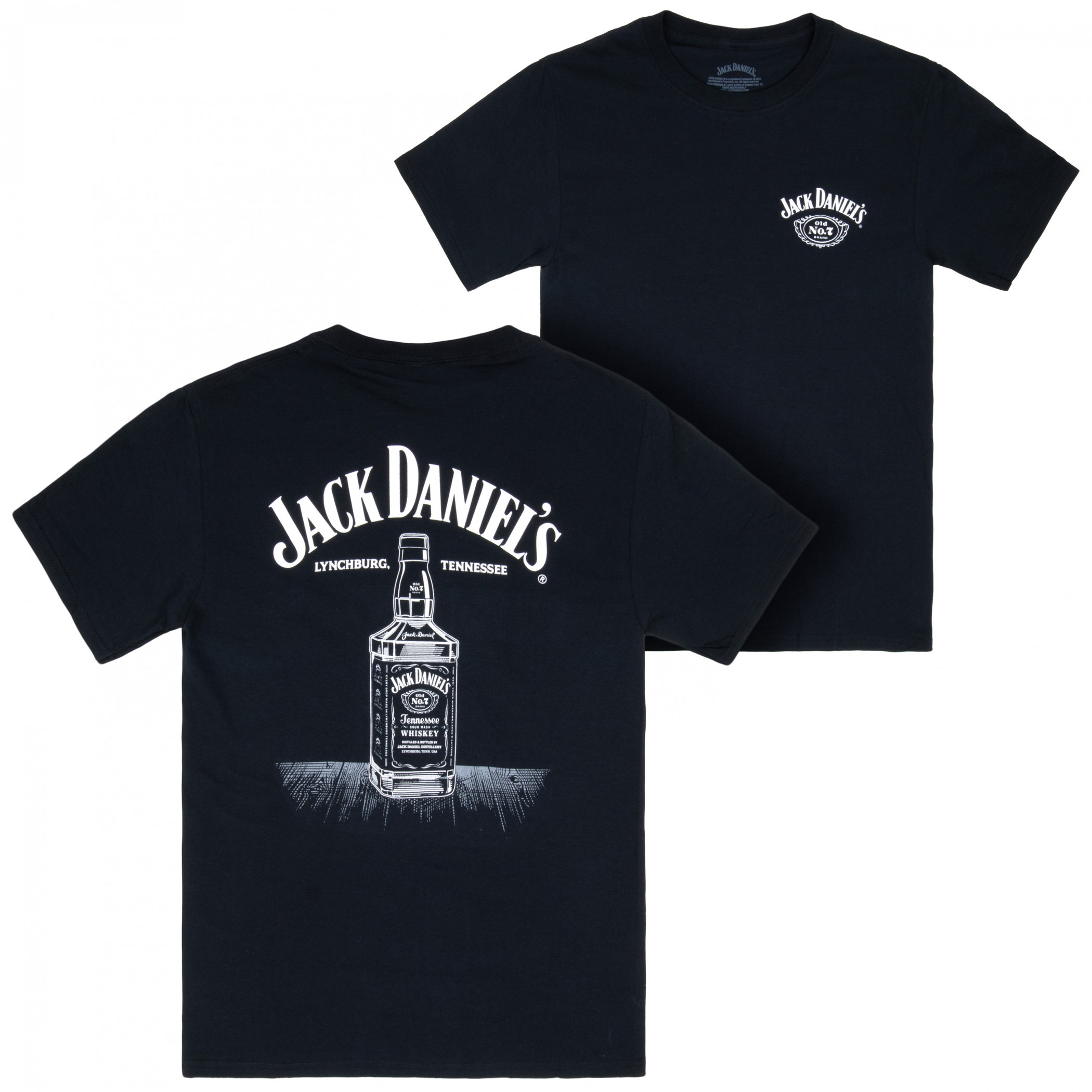 Product image 0 for Jack Daniel's Line Art Bottle T-Shirt