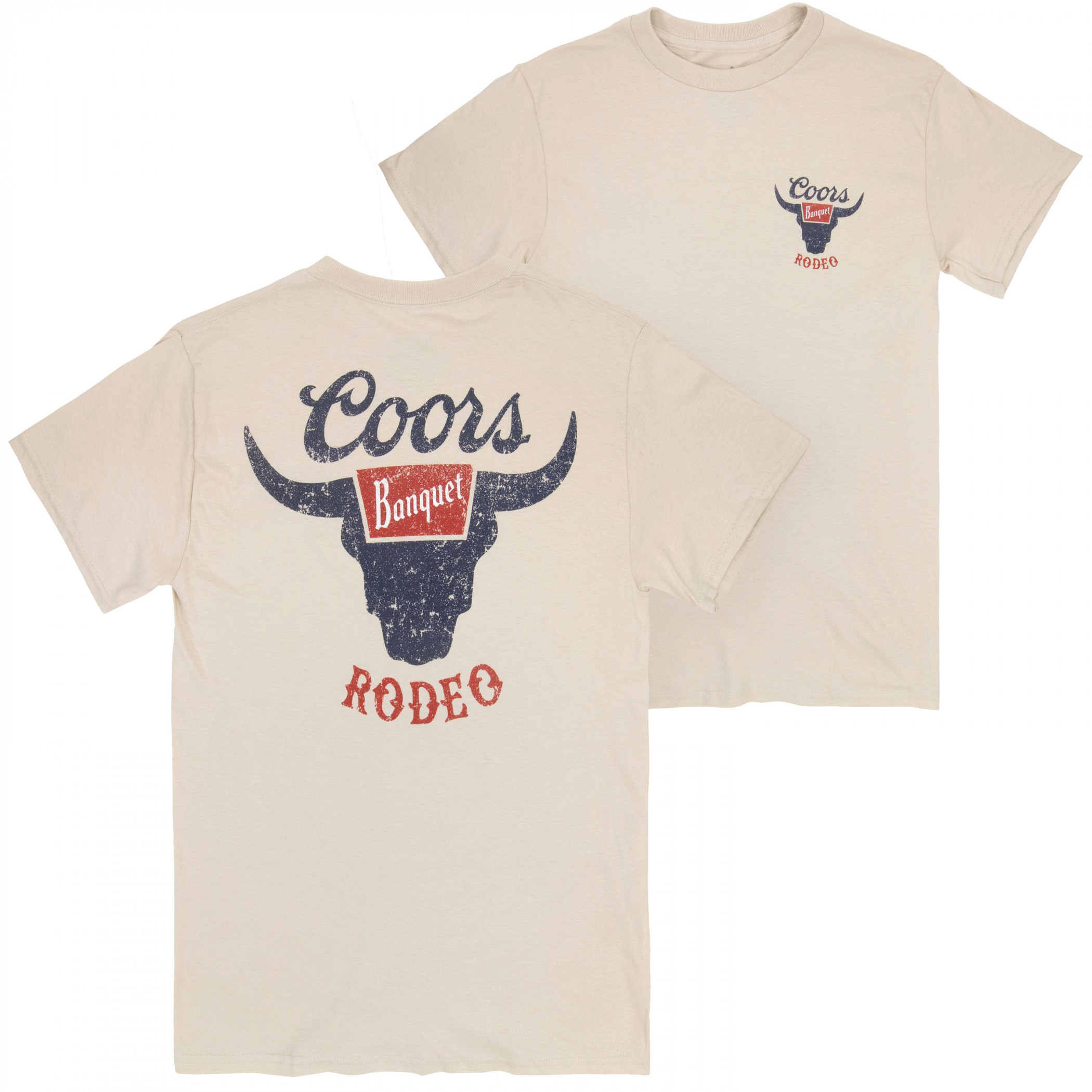 Product image 0 for Coors Banquet Rodeo Logo Distressed Front and Back ...