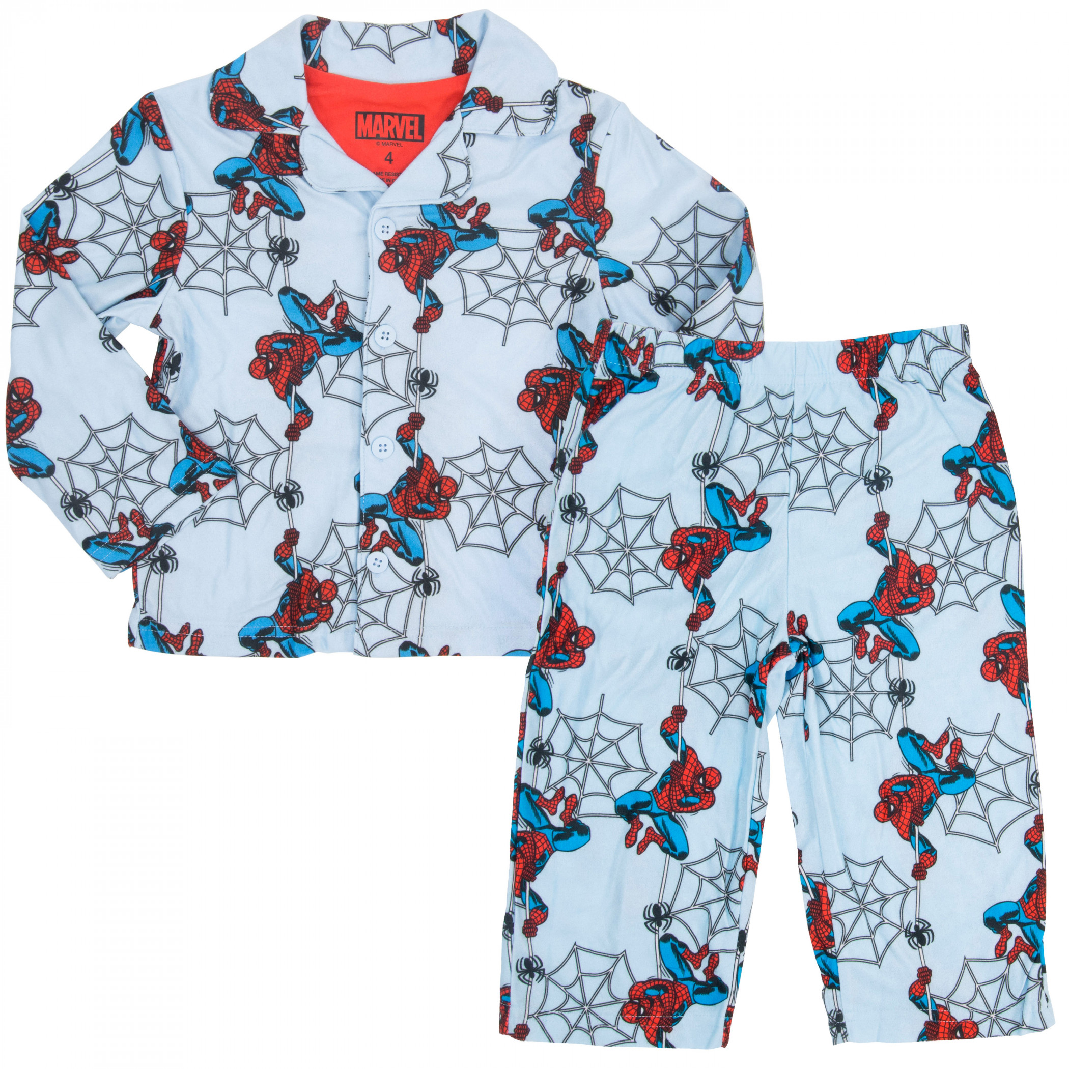 Product image 0 for Spider-Man Hangin' Around Boy's 2-Piece Pajamas