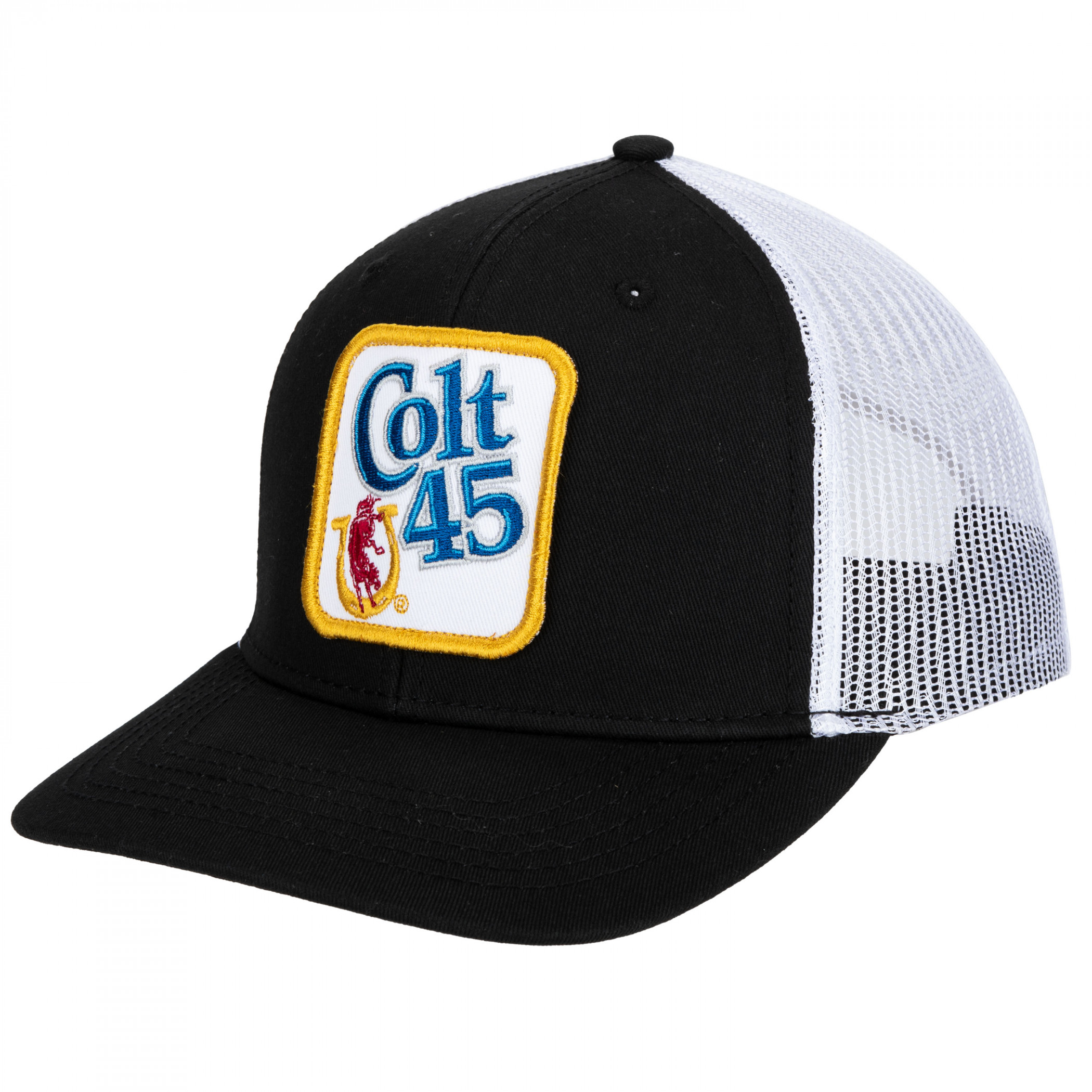 Product image 0 for Colt 45 Patch Logo Black Colorway Mesh Back Hat