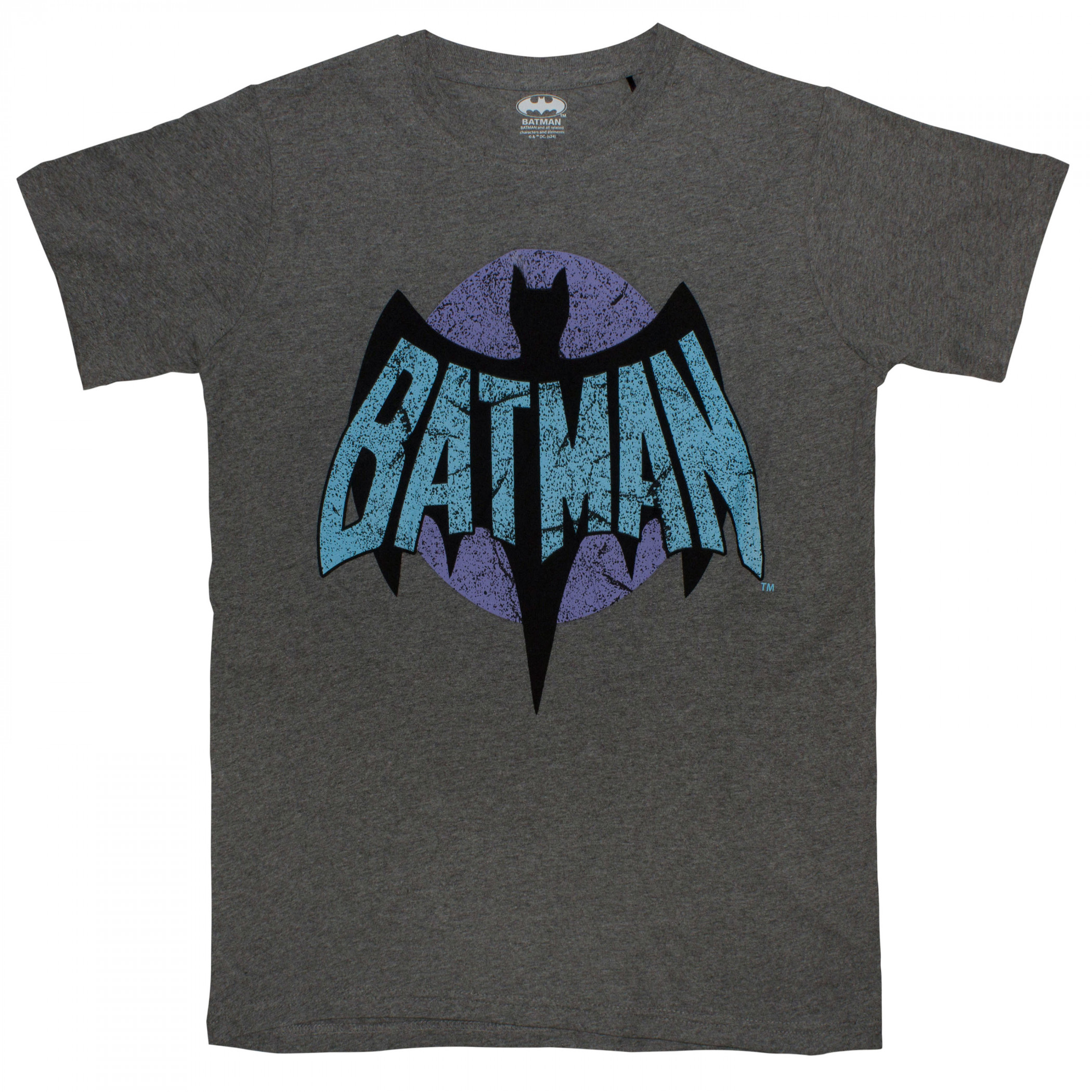 Product image 0 for Batman Retro Distressed Logo T-Shirt