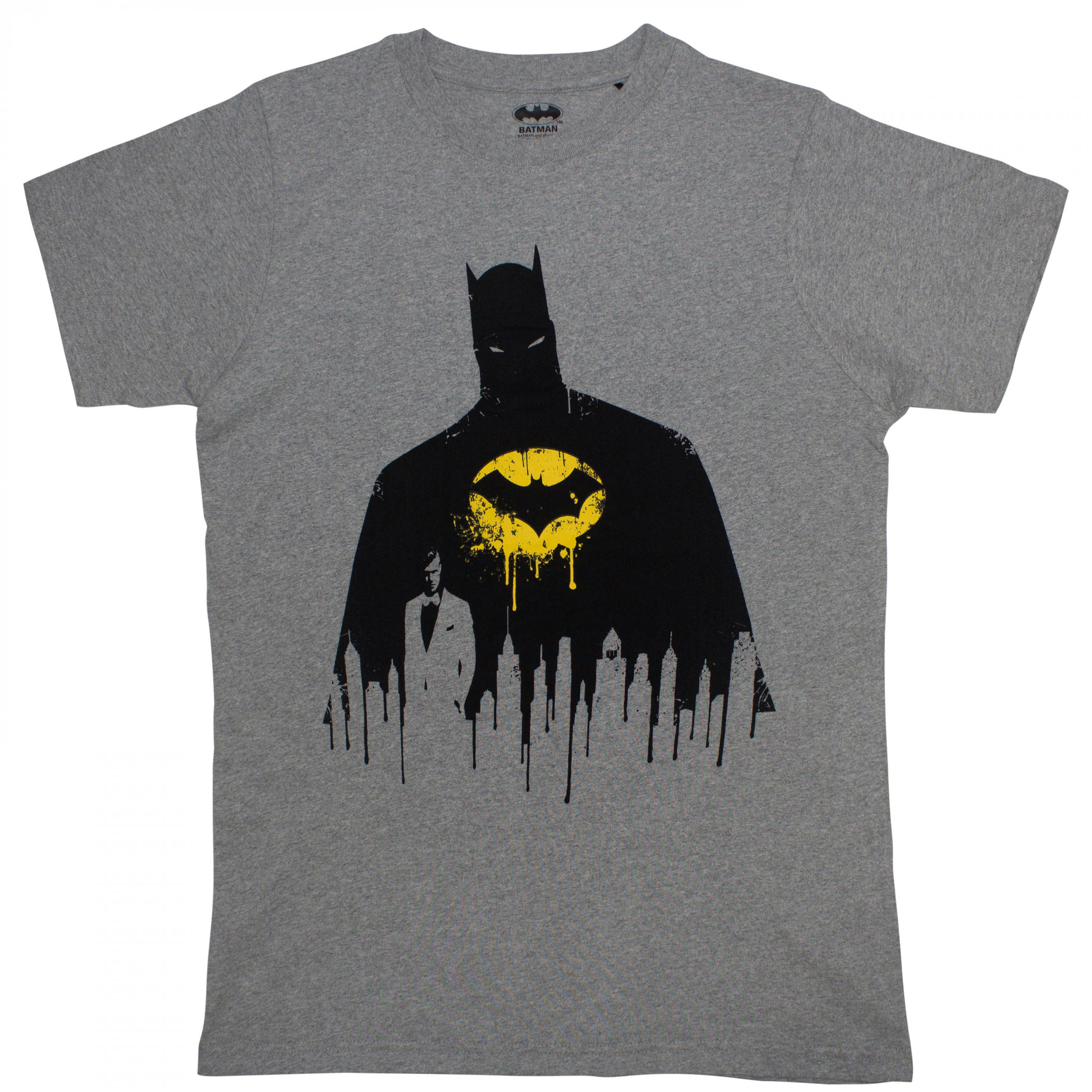 Product image 0 for Batman Silhouette Drip of Gotham City T-Shirt