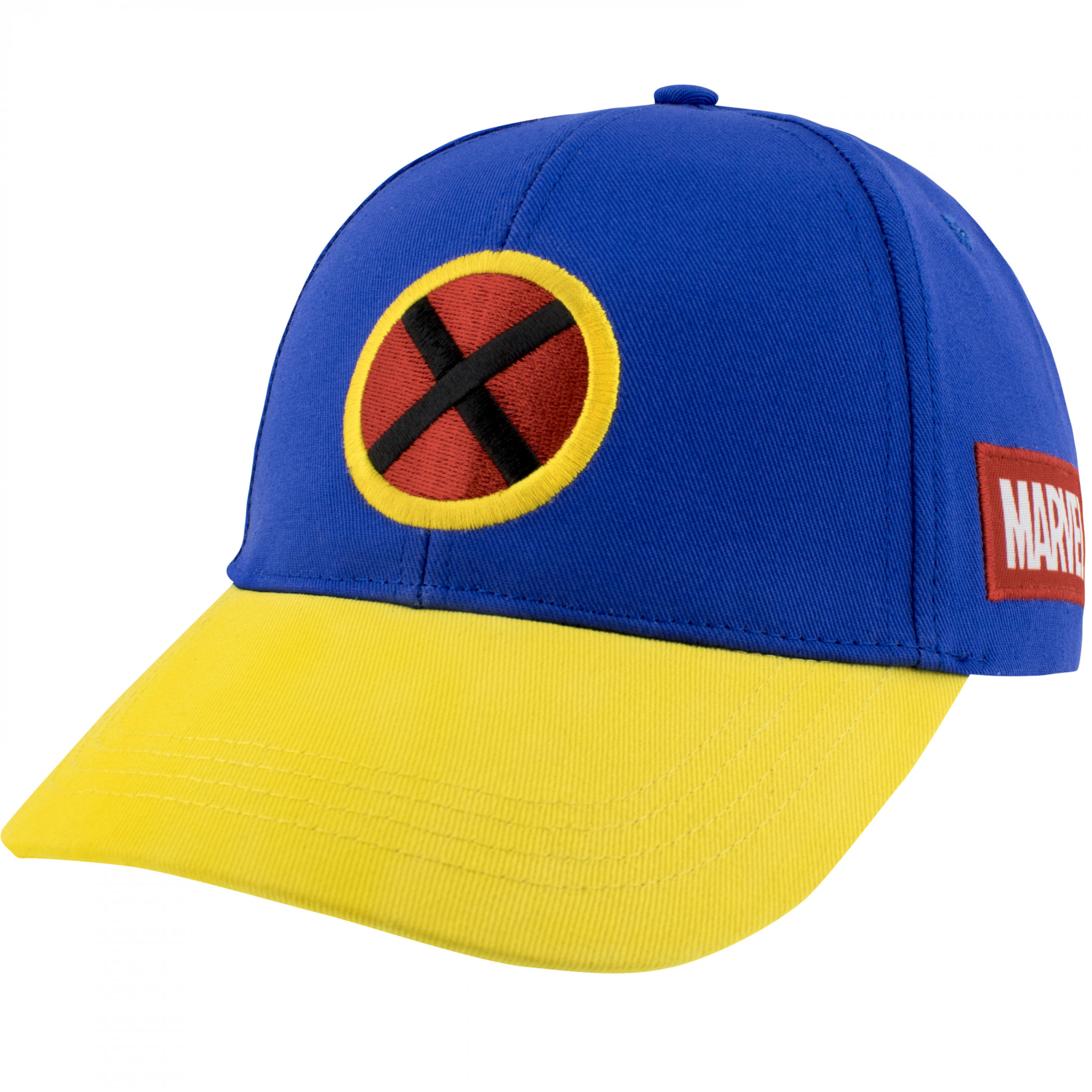 Product image 0 for X-Men Logo Blue & Yellow Snapback Hat