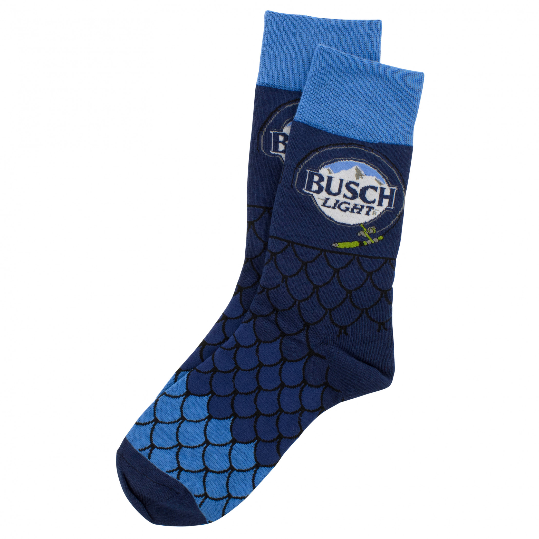 Product image 0 for Busch Light Fishing Scales Crew Socks