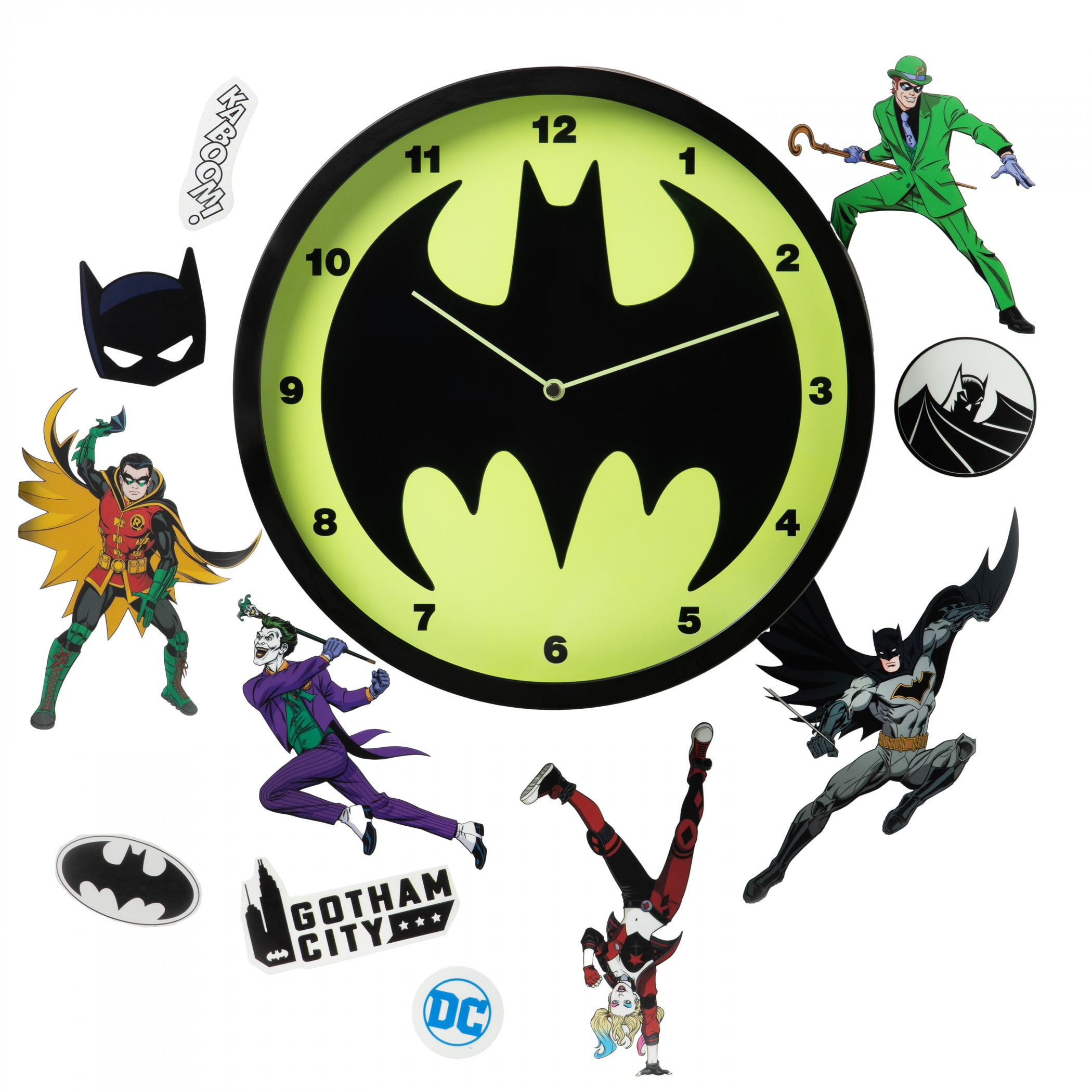 Product image 0 for Batman Glow In The Dark Wall Clock