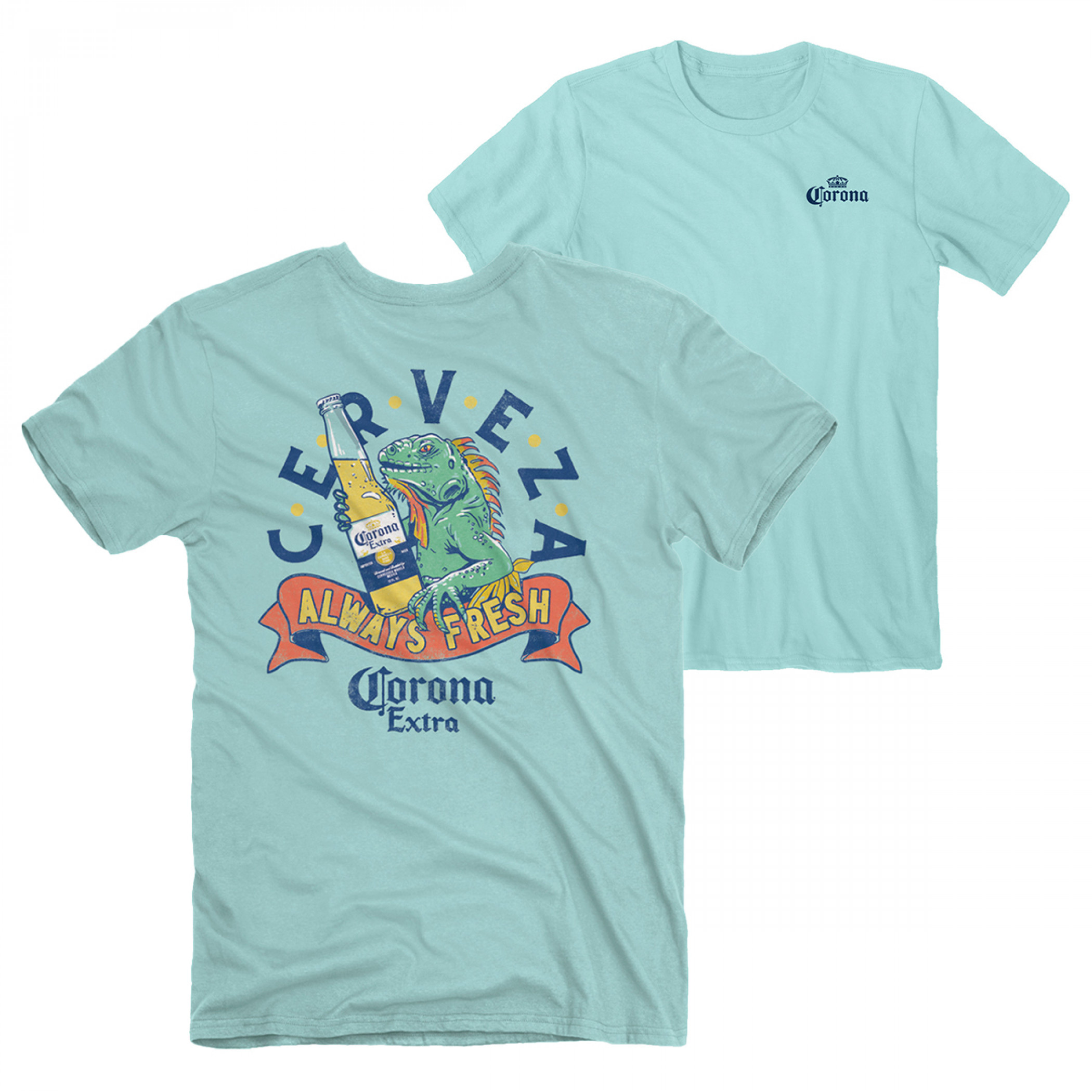 Product image 0 for Corona Extra Always Fresh Front and Back T-Shirt