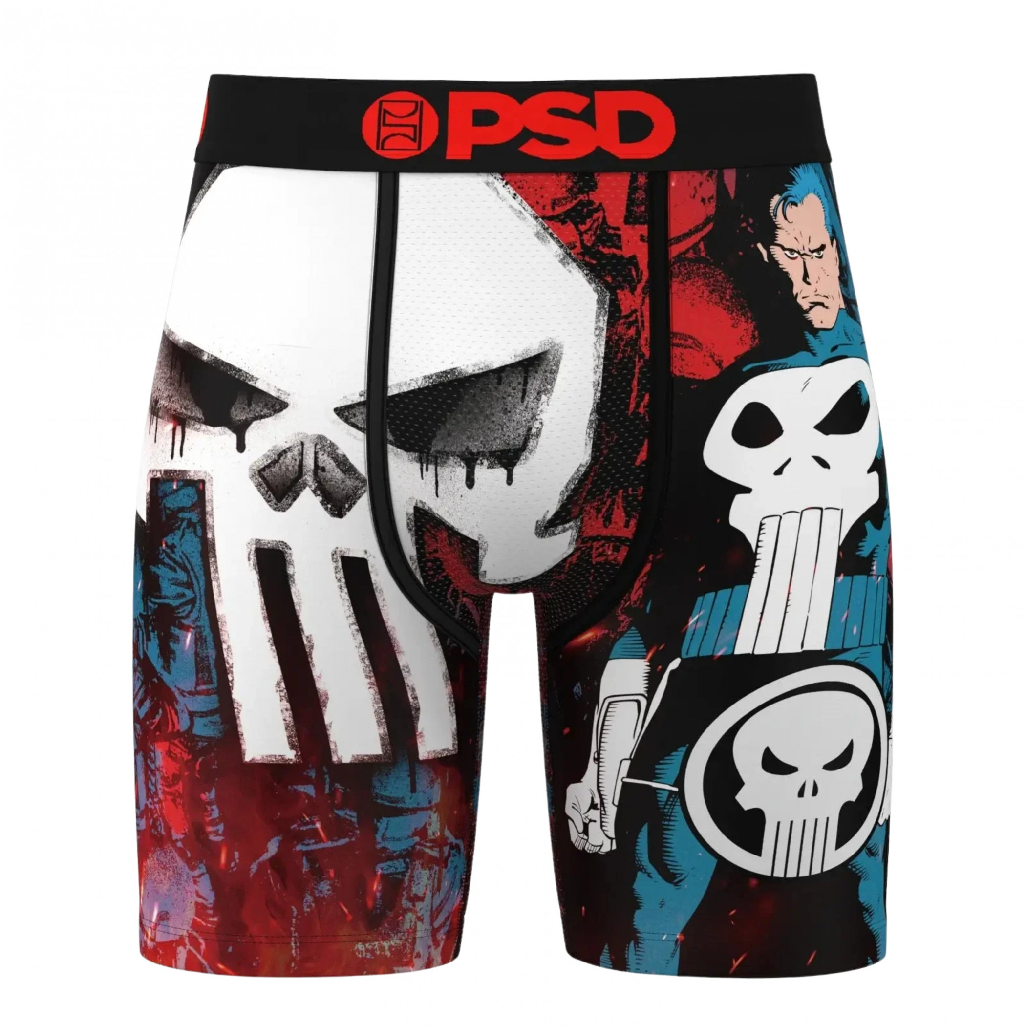 Product image 0 for Punisher Comic Sparks PSD Boxer Briefs