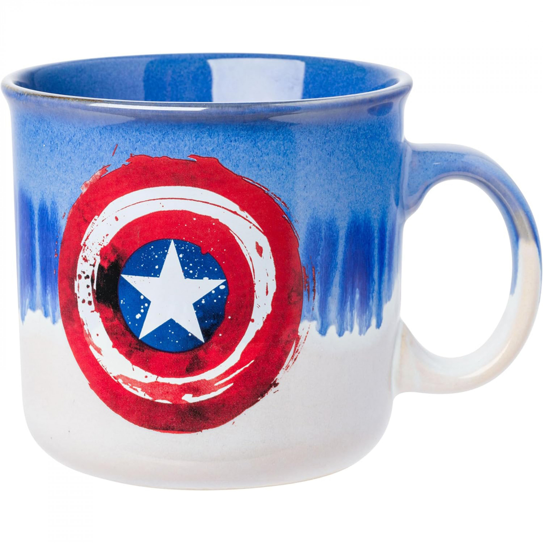 Product image 0 for Captain America Logo 20oz Jumbo Reactive Glaze ...