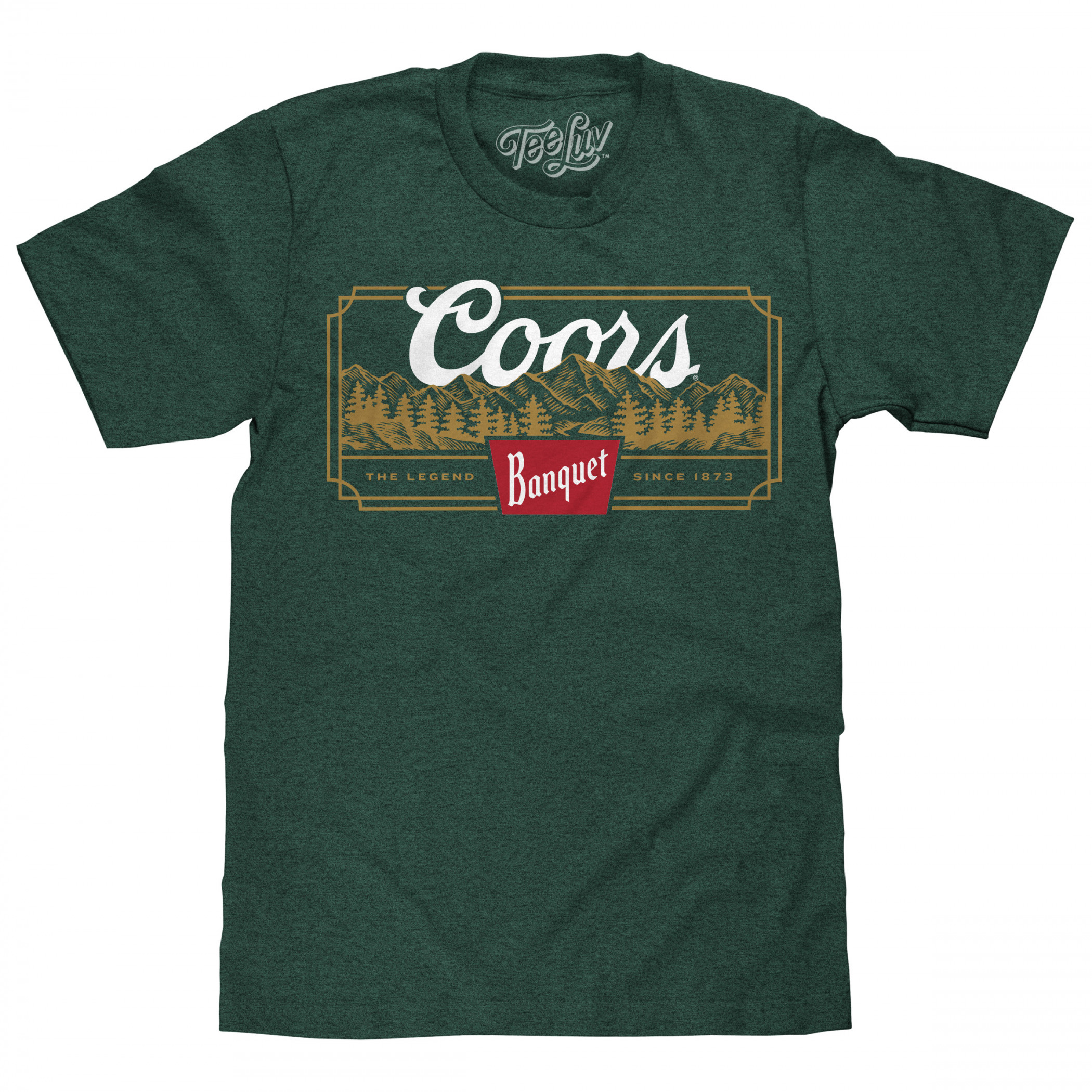 Product image 0 for Coors Banquet Golden Mountain Range T-Shirt