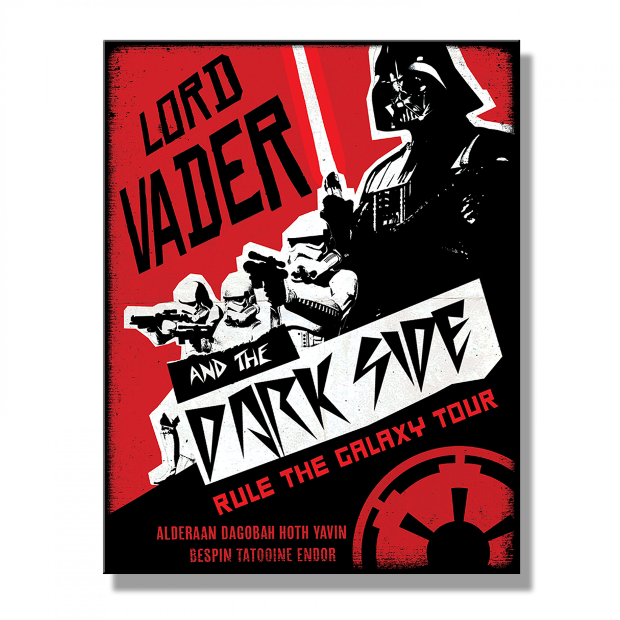 Product image 0 for Star Wars Lord Vader and The Dark Side Tin Sign
