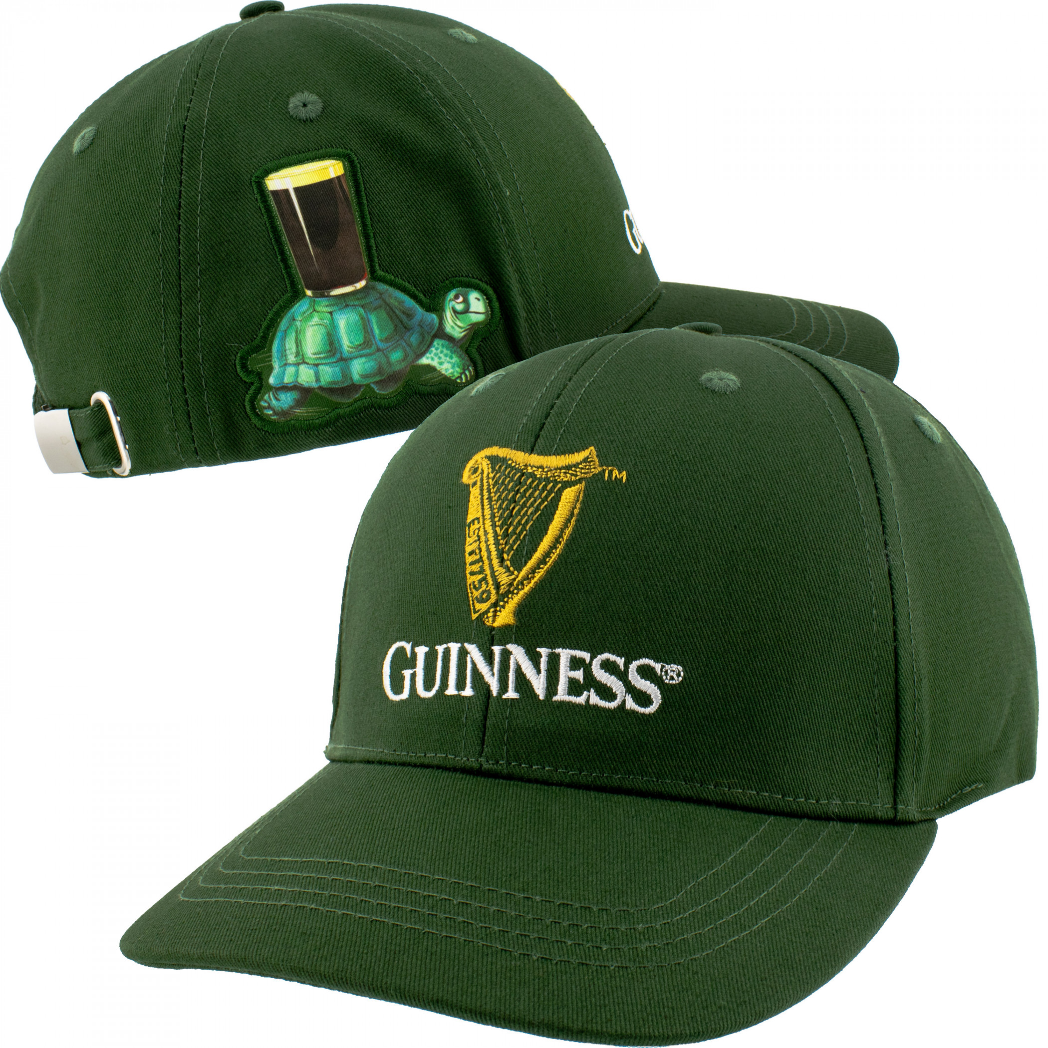 Product image 0 for Guinness Logo Gilroy Tortoise Dark Green Adjustable Hat