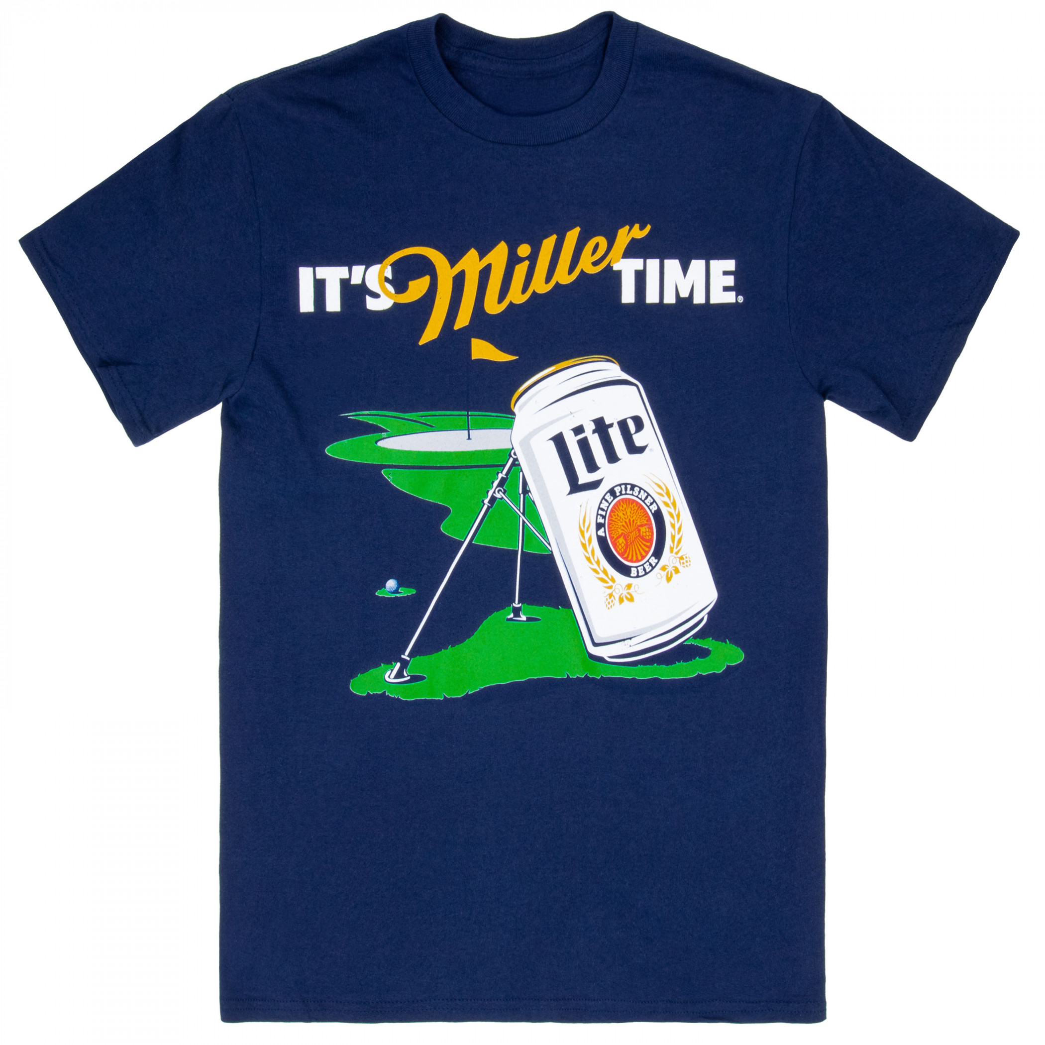 Product image 0 for Miller Lite - It's Miller Time Golf Course Navy ...