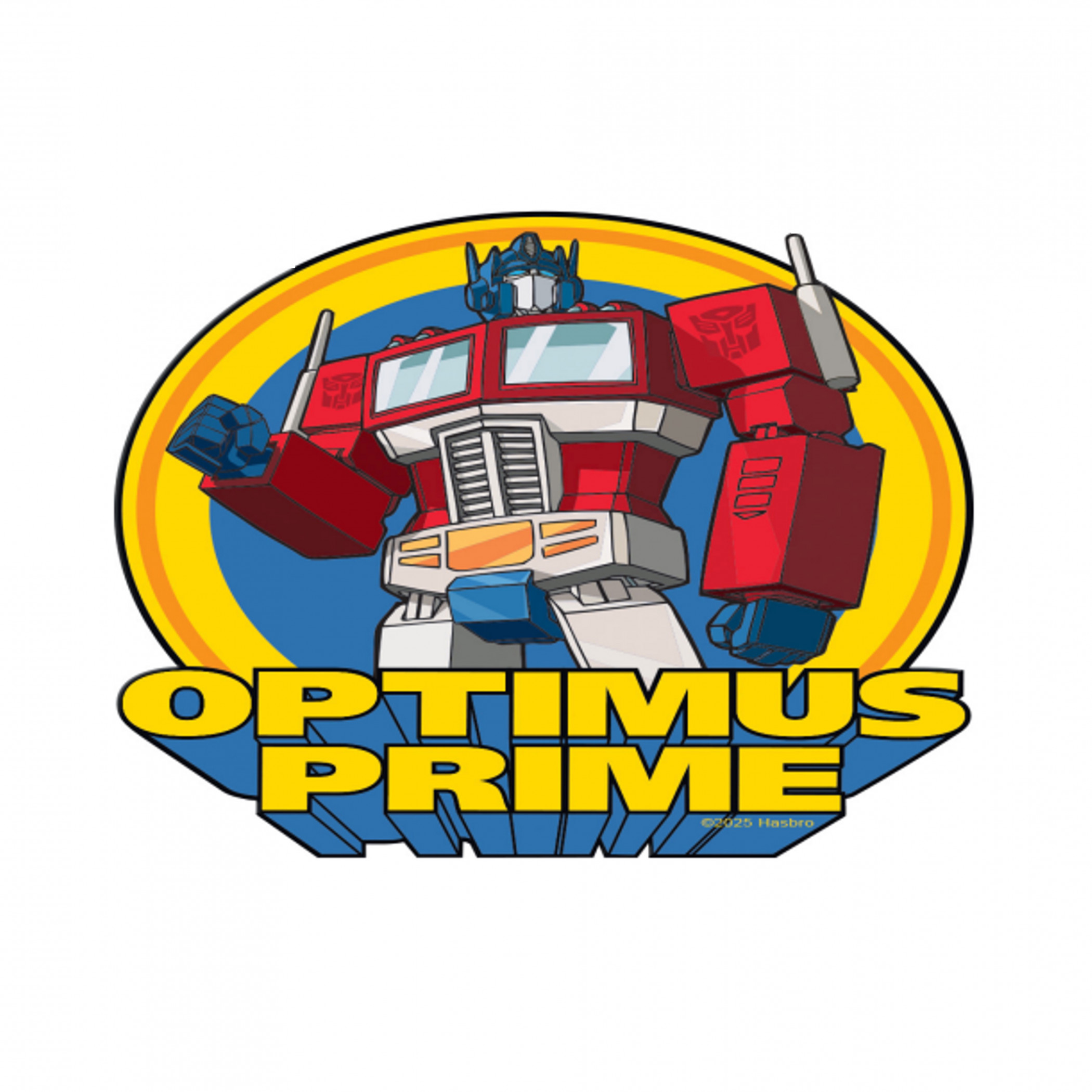 Product image 0 for Transformers Optimus Prime Die Cut Sticker