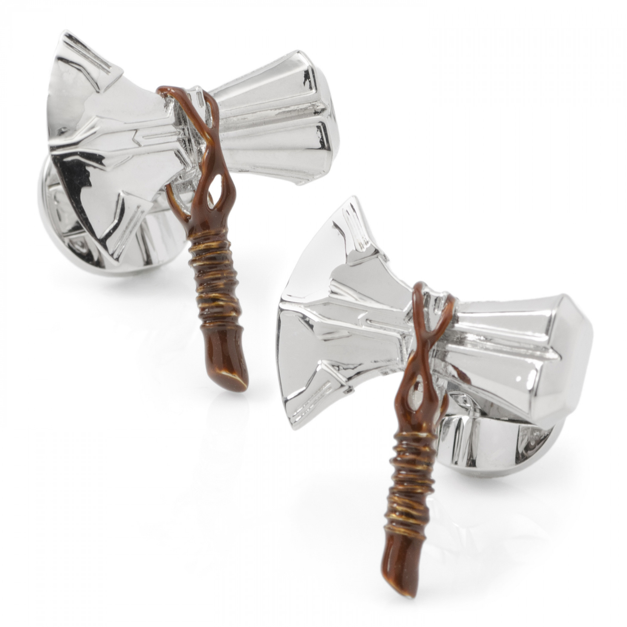Product image 0 for Thor Stormbreaker Silver 3D Cufflinks