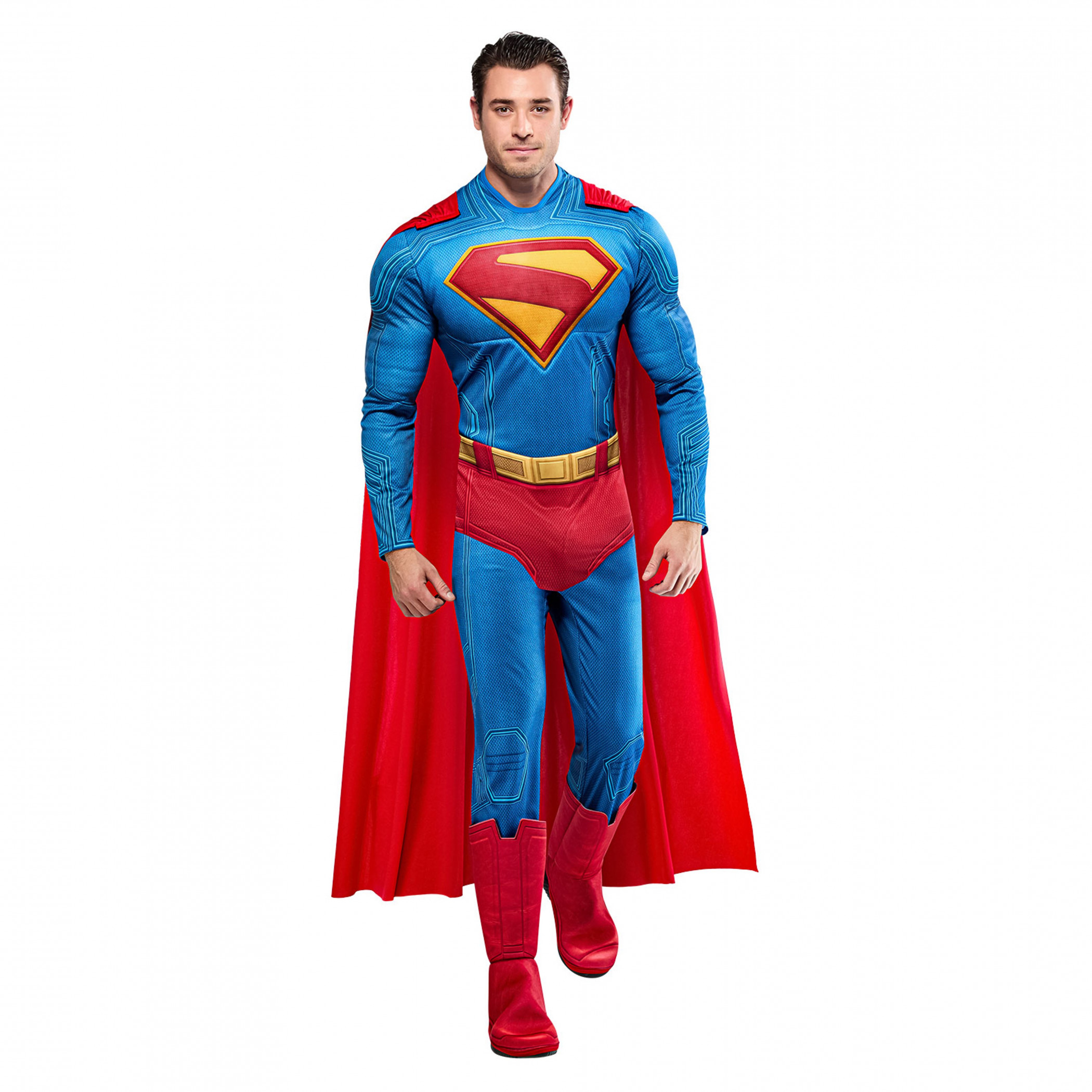 Product image 0 for Superman James Gunn Logo Deluxe Adult Costume with Cape