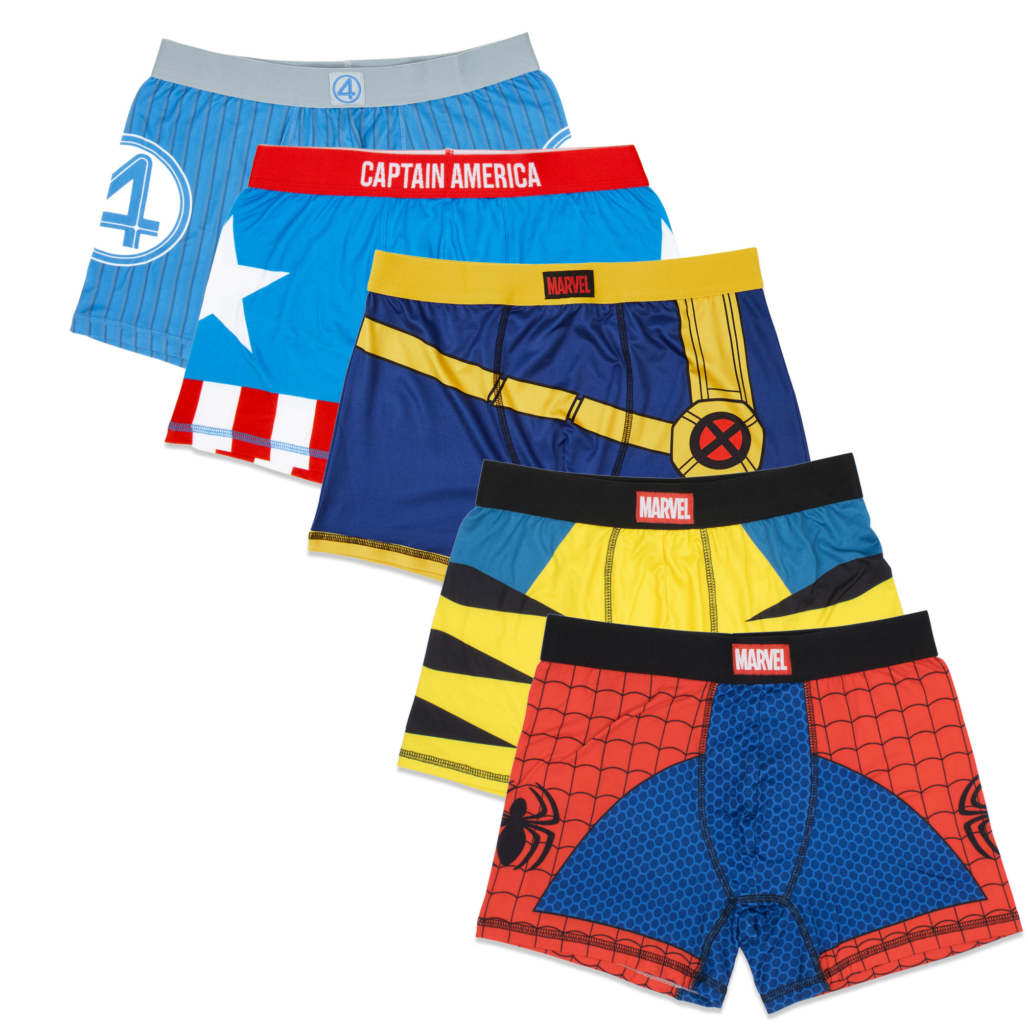 Product image 0 for Marvel Comics Men's Boxer Briefs 5-Pack