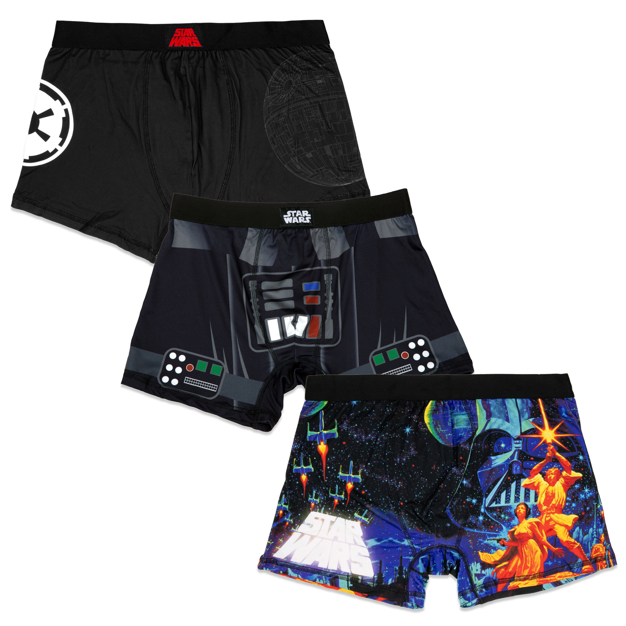 Product image 0 for Star Wars Men's Boxer Briefs 3-Pack