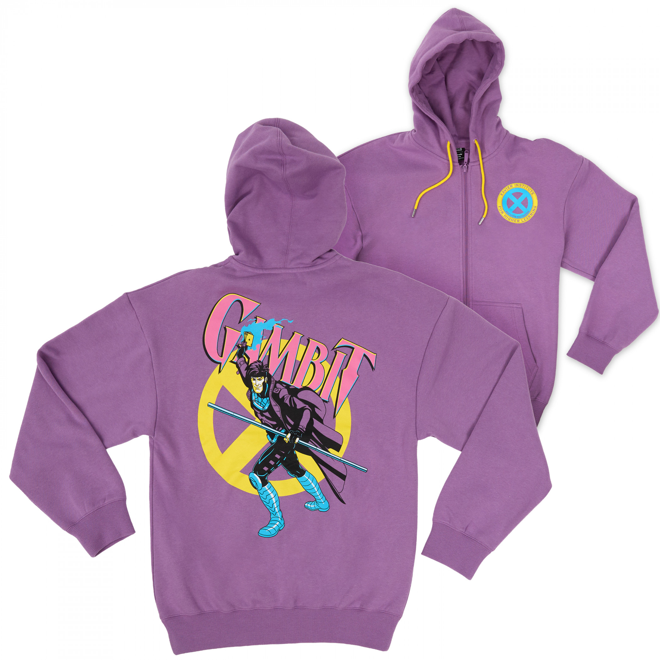 Product image 0 for X-Men Gambit Front and Back Print Hoodie