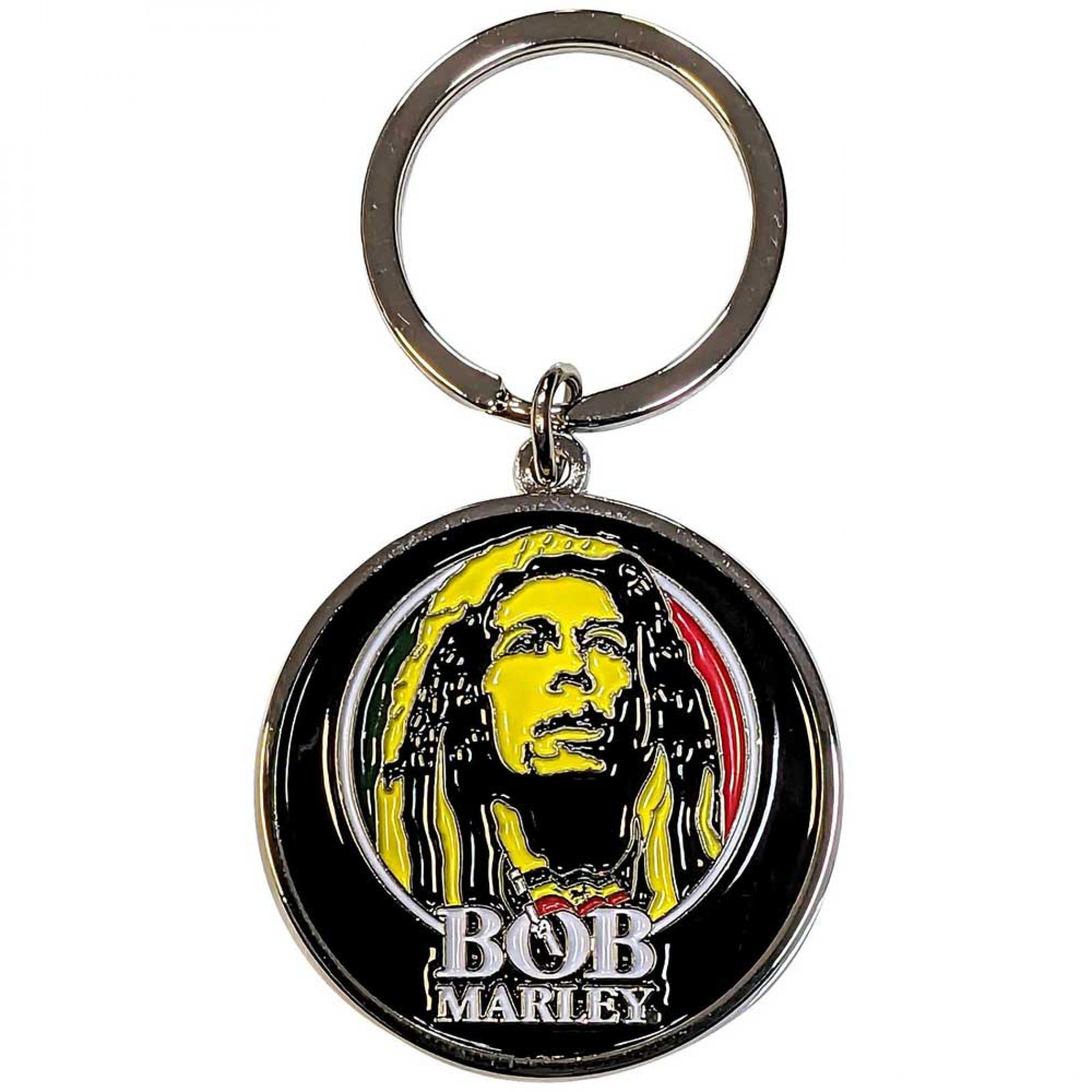 Product image 0 for Bob Marley Face Round Metal Keychain
