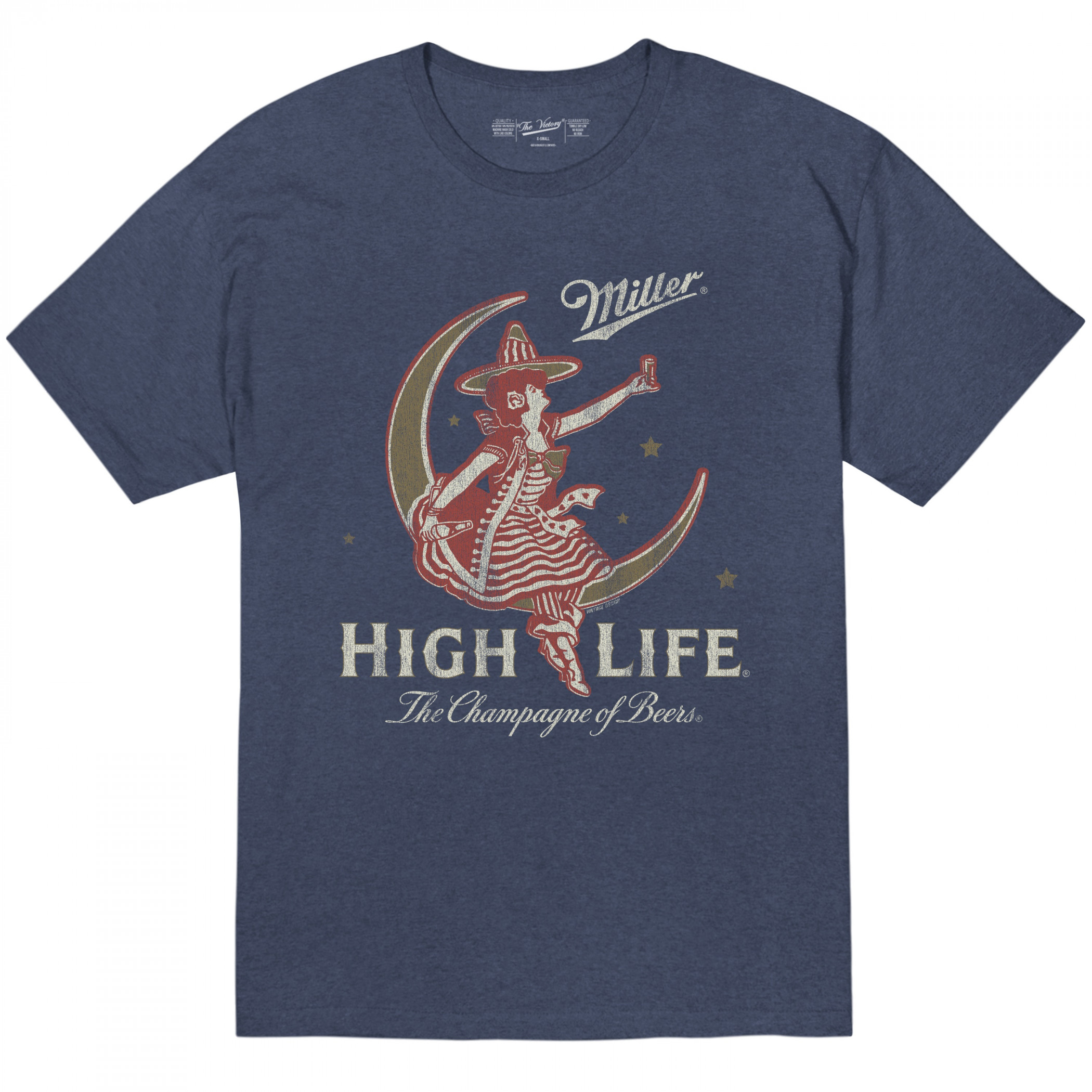 Product image 0 for Miller High Life Classic Logo Throwback Style T-Shirt