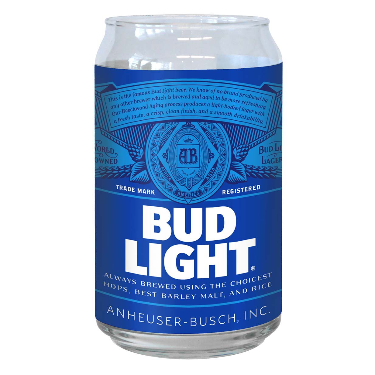 Product image 0 for Bud Light Can Shaped Glass