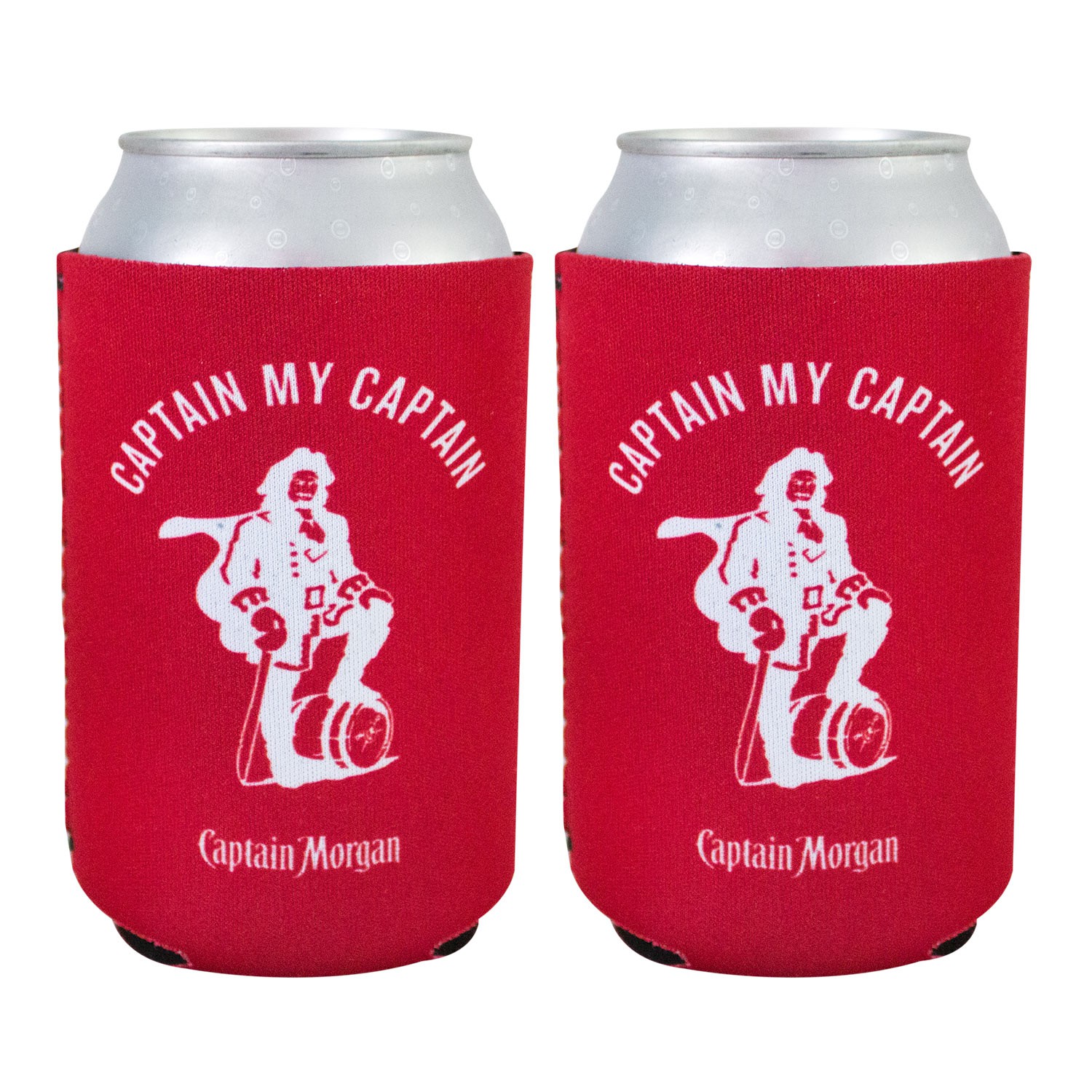 Product image 0 for Captain Morgan Red Can Cooler Set Of 2