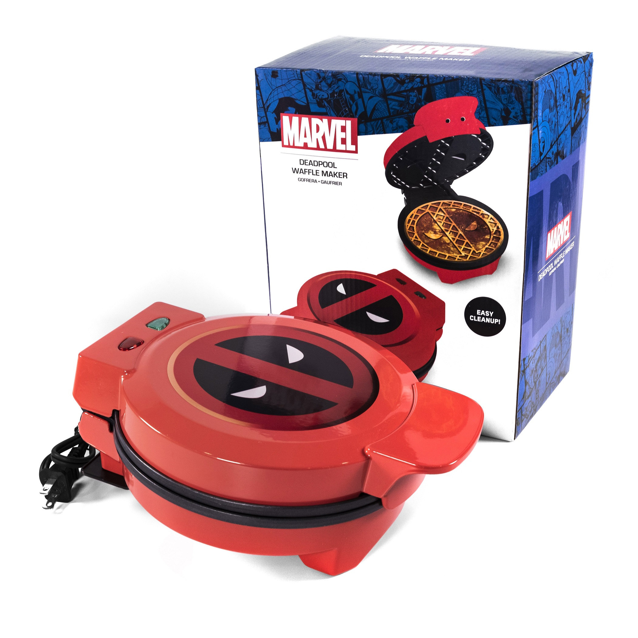 Product image 0 for Marvel Deadpool Face Waffle Maker